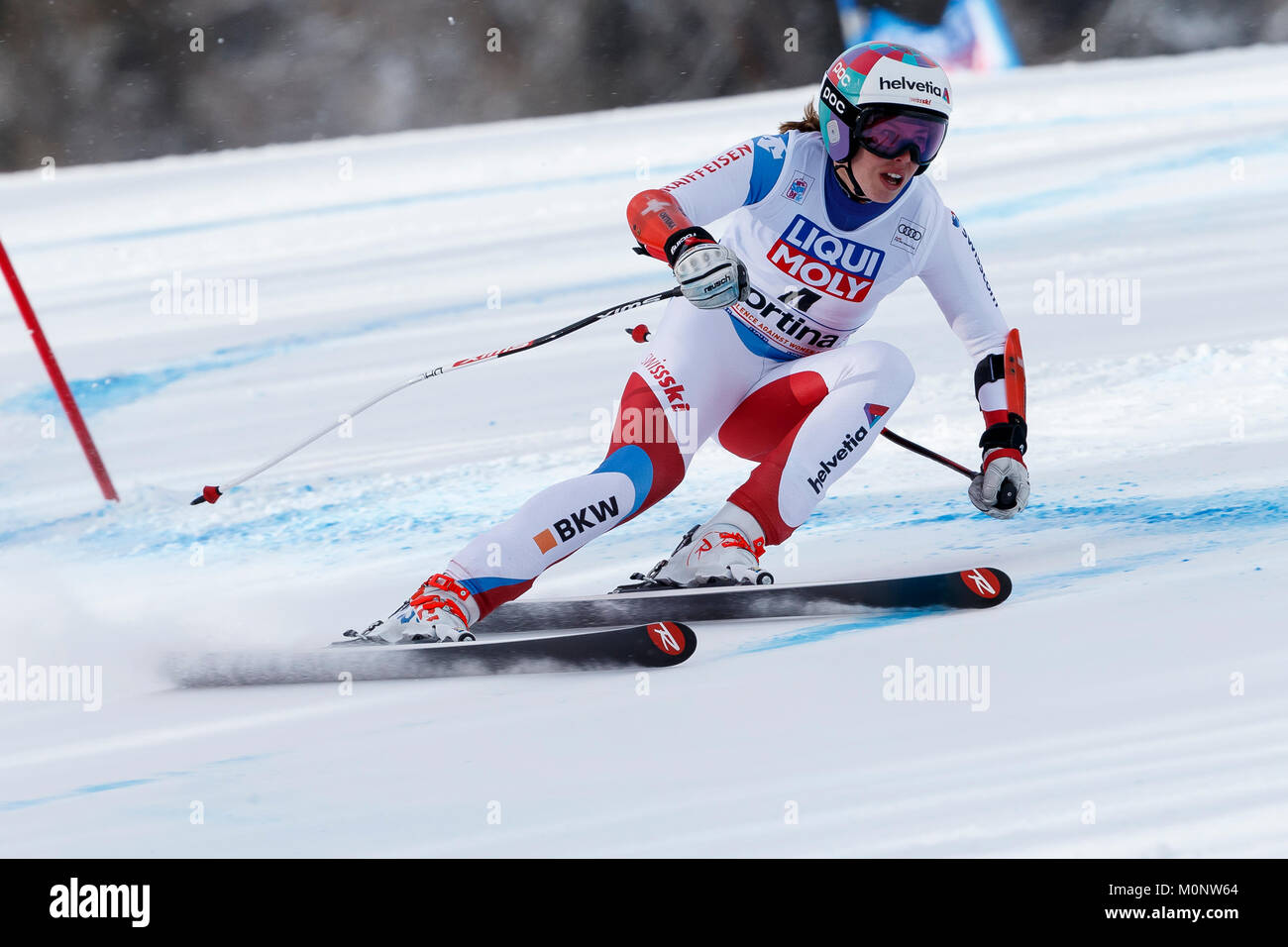 Cortina d’Ampezzo, Italy 21 January 2018. GISIN Michelle (Sui ...