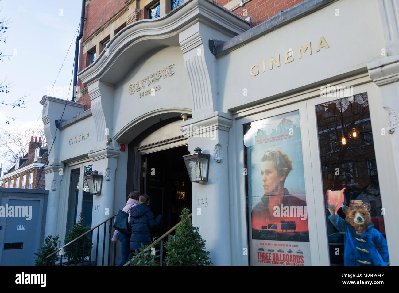 The entrance to the former Olympic Studios in Barnes, south west ...