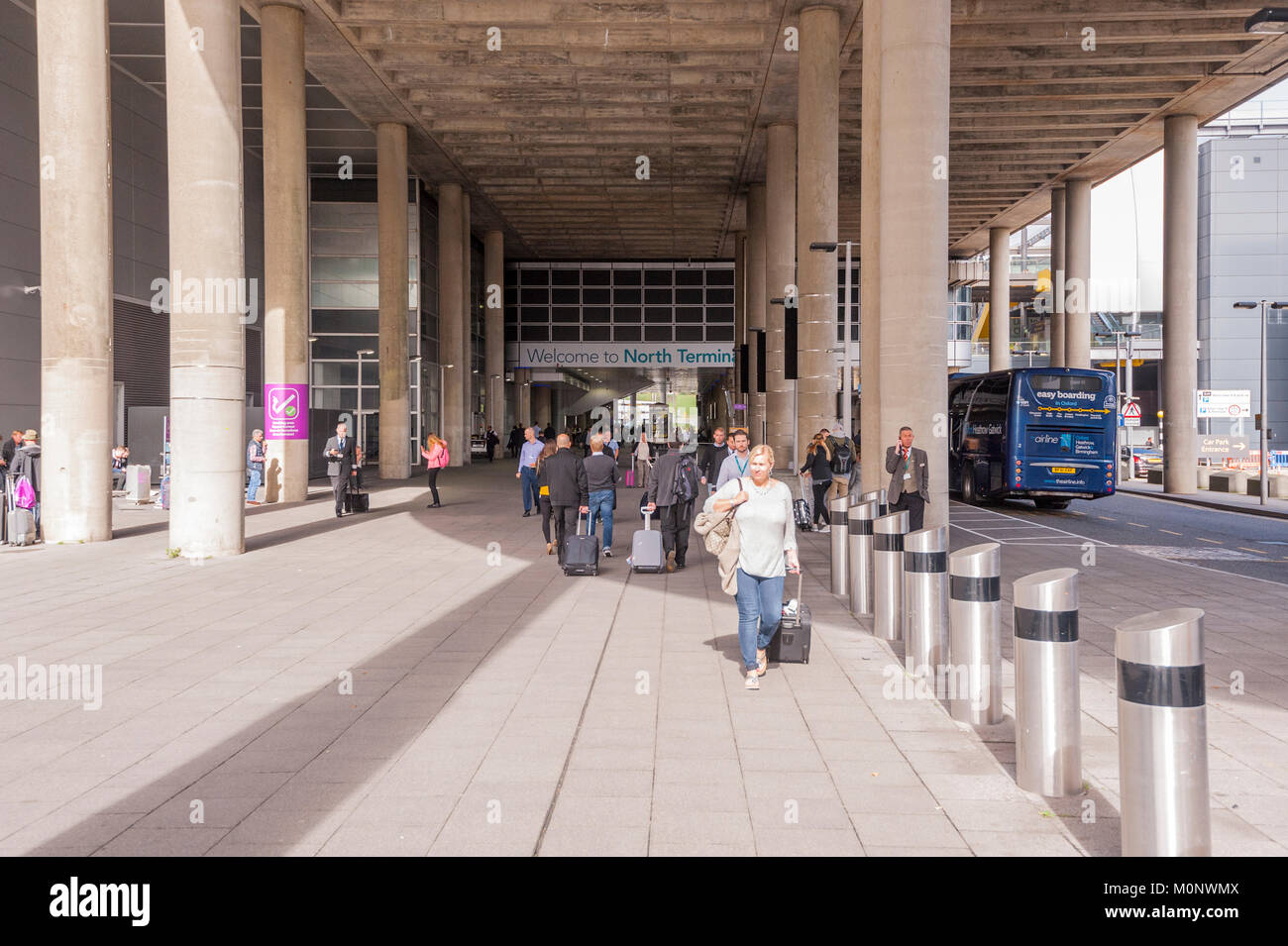 The North Terminal at Gatwick airport , London , England , Uk Stock ...