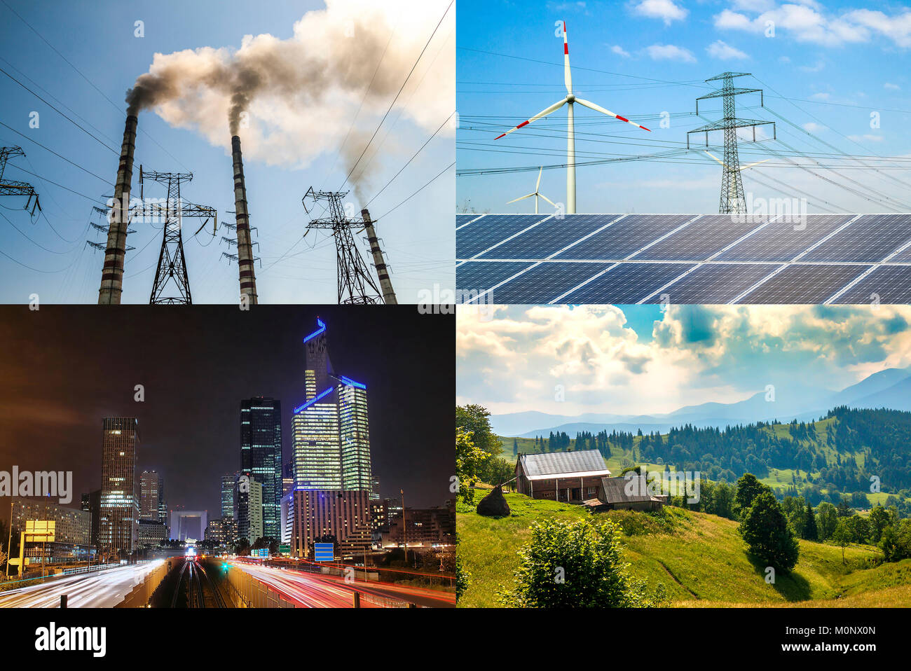 Clean planet against dirty hi-res stock photography and images - Alamy