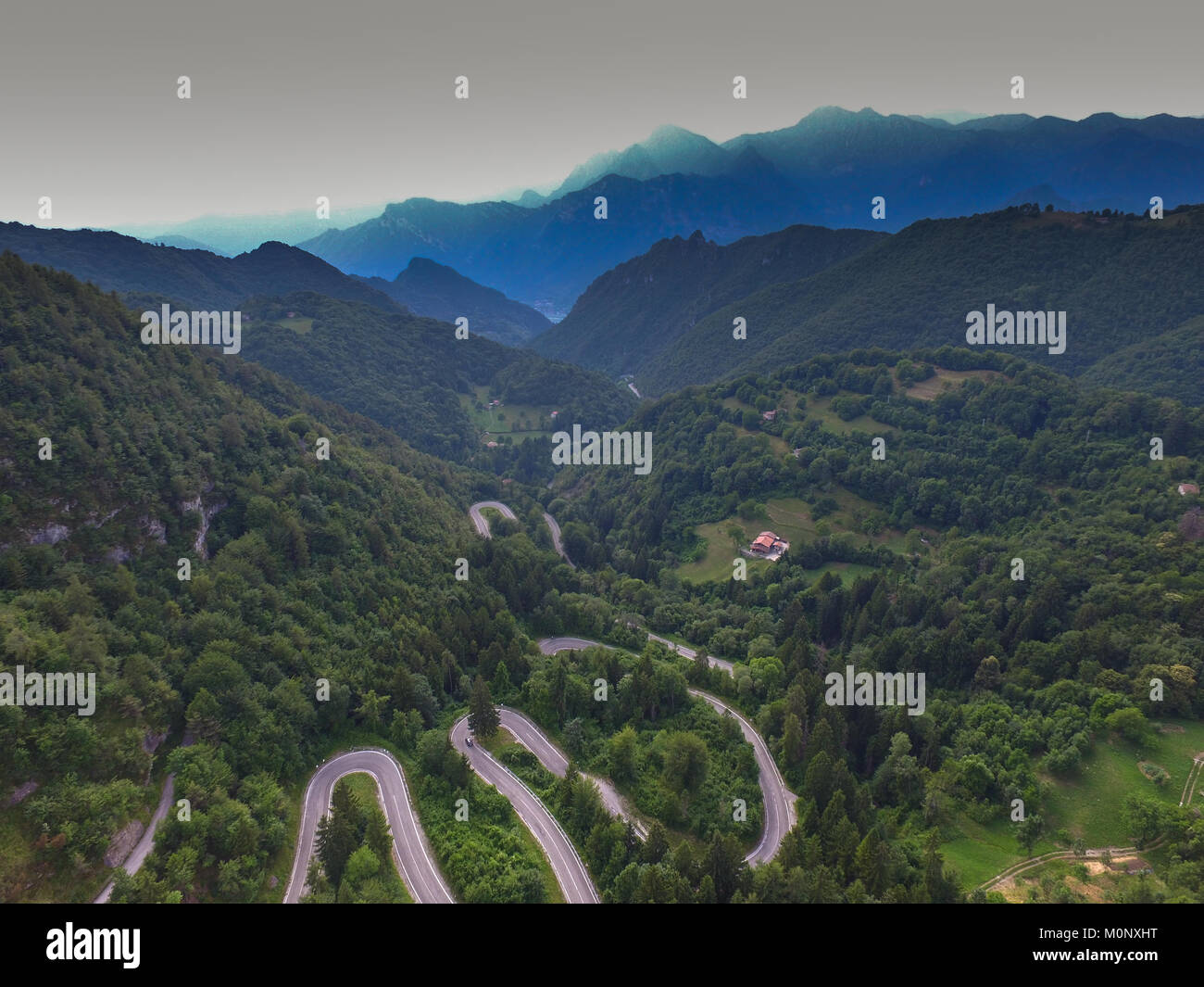 Roads in Italy Stock Photo - Alamy