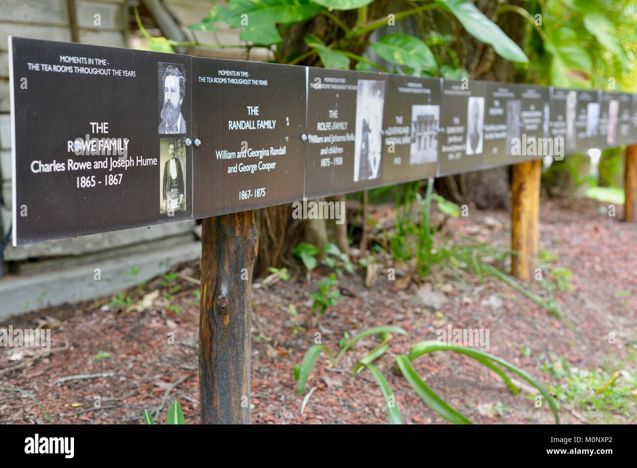 Past and present connections signs with family history of owners hi-res ...