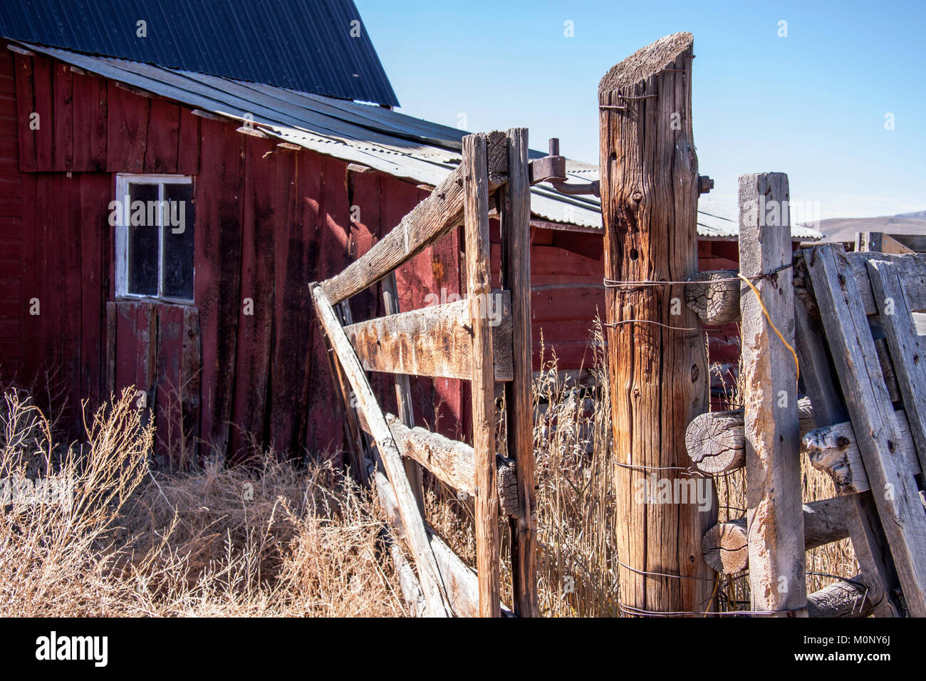 Red corral ranch hi-res stock photography and images - Alamy