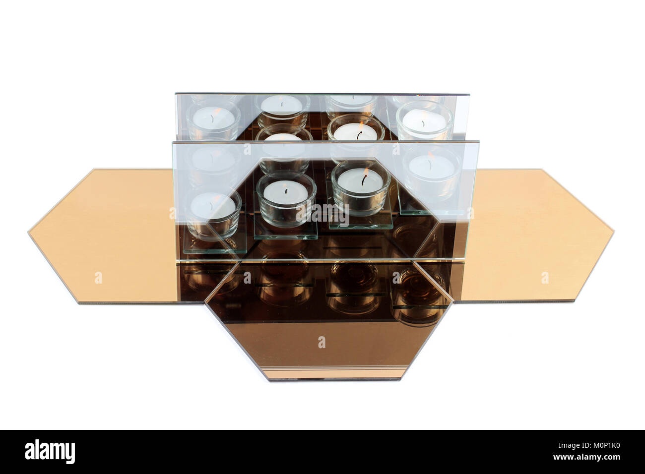 Table candles Cut Out Stock Images & Pictures - Alamy