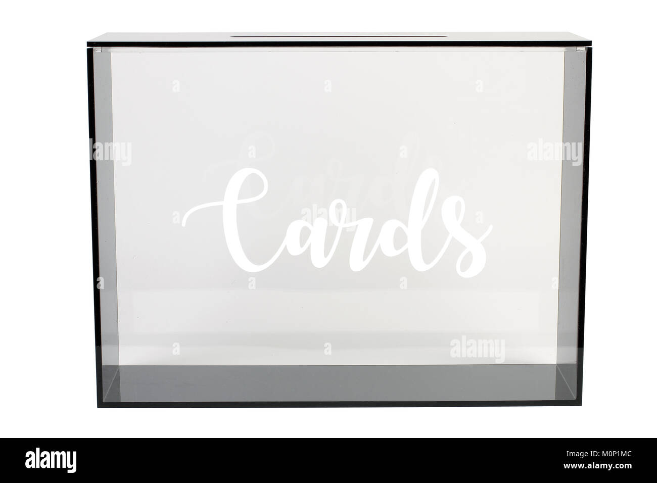 Wedding Card Box on Plain Background Stock Photo - Alamy