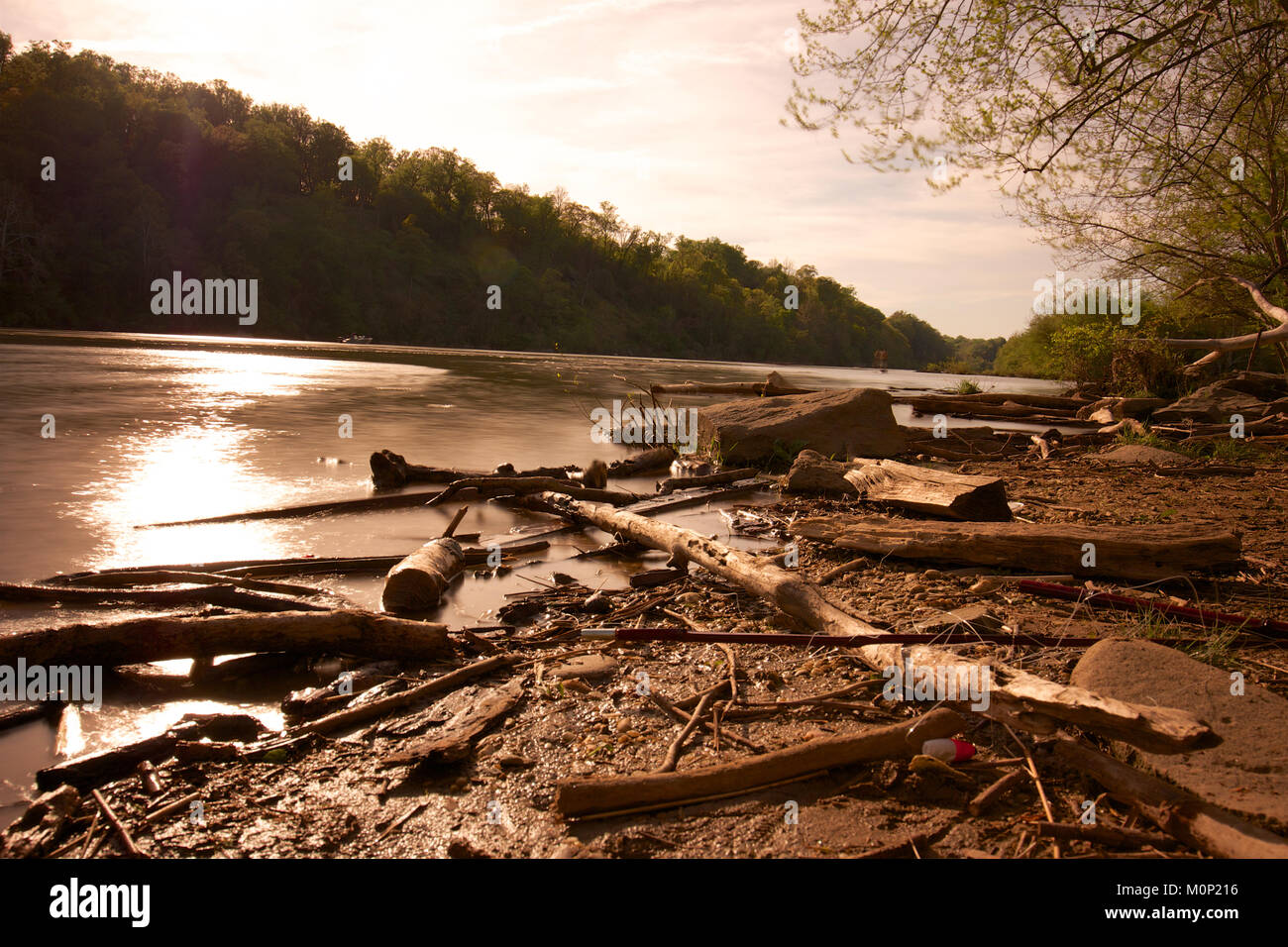 Potomac river sunset washington dc hi-res stock photography and images ...