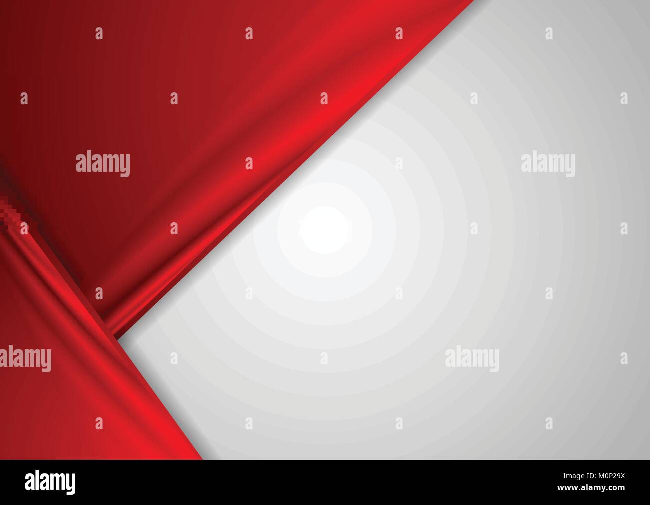 Abstract corporate contrast red and grey vector background Stock Vector ...