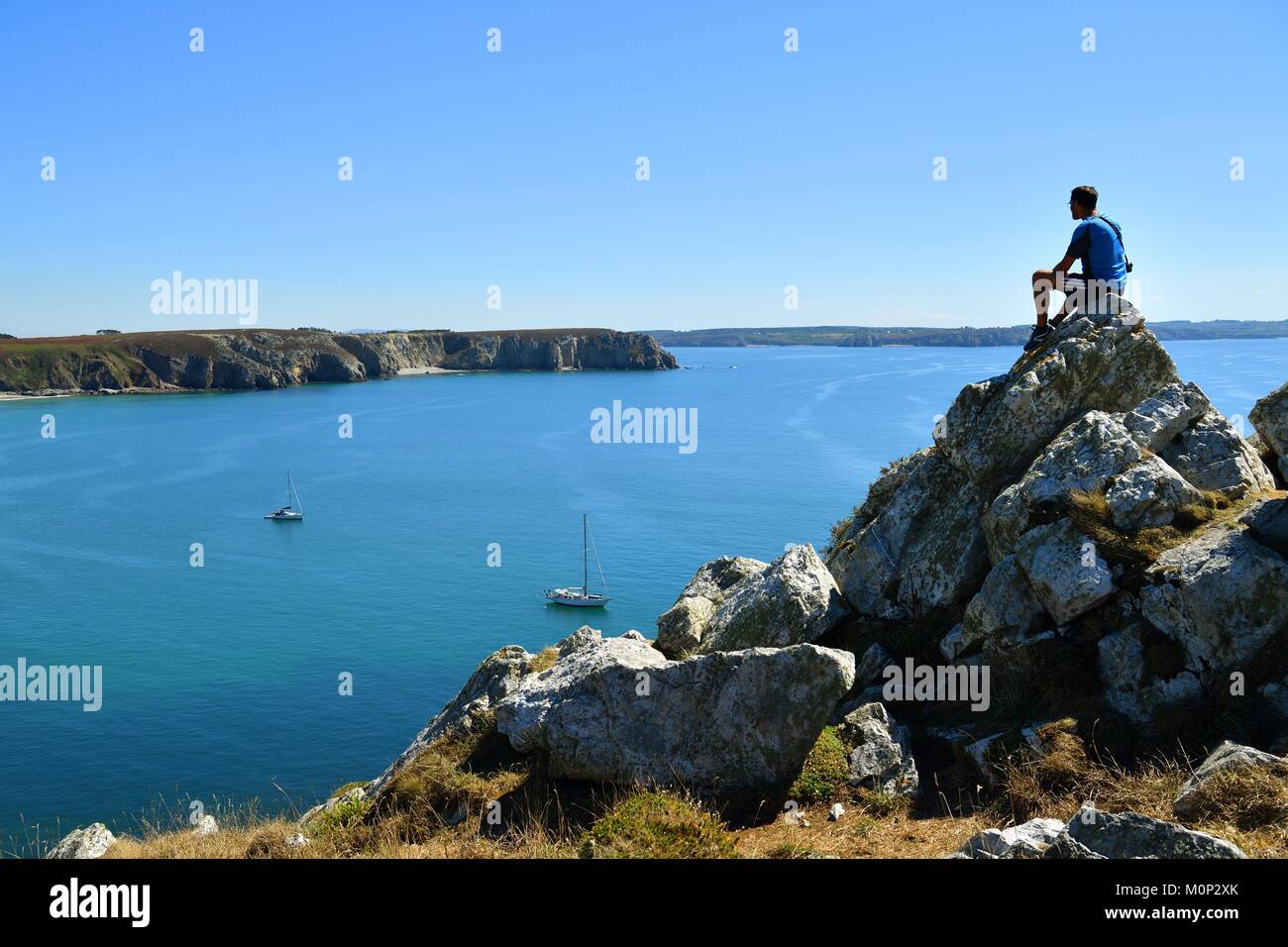 France,Finistere,Iroise Sea,Armorica Natural Regional Park,Presqu'ile ...