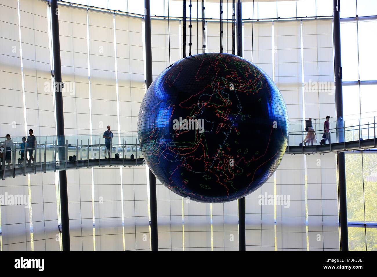 Japan,Tokyo,Odaiba district,Miraikan ,National Museum of Emerging ...