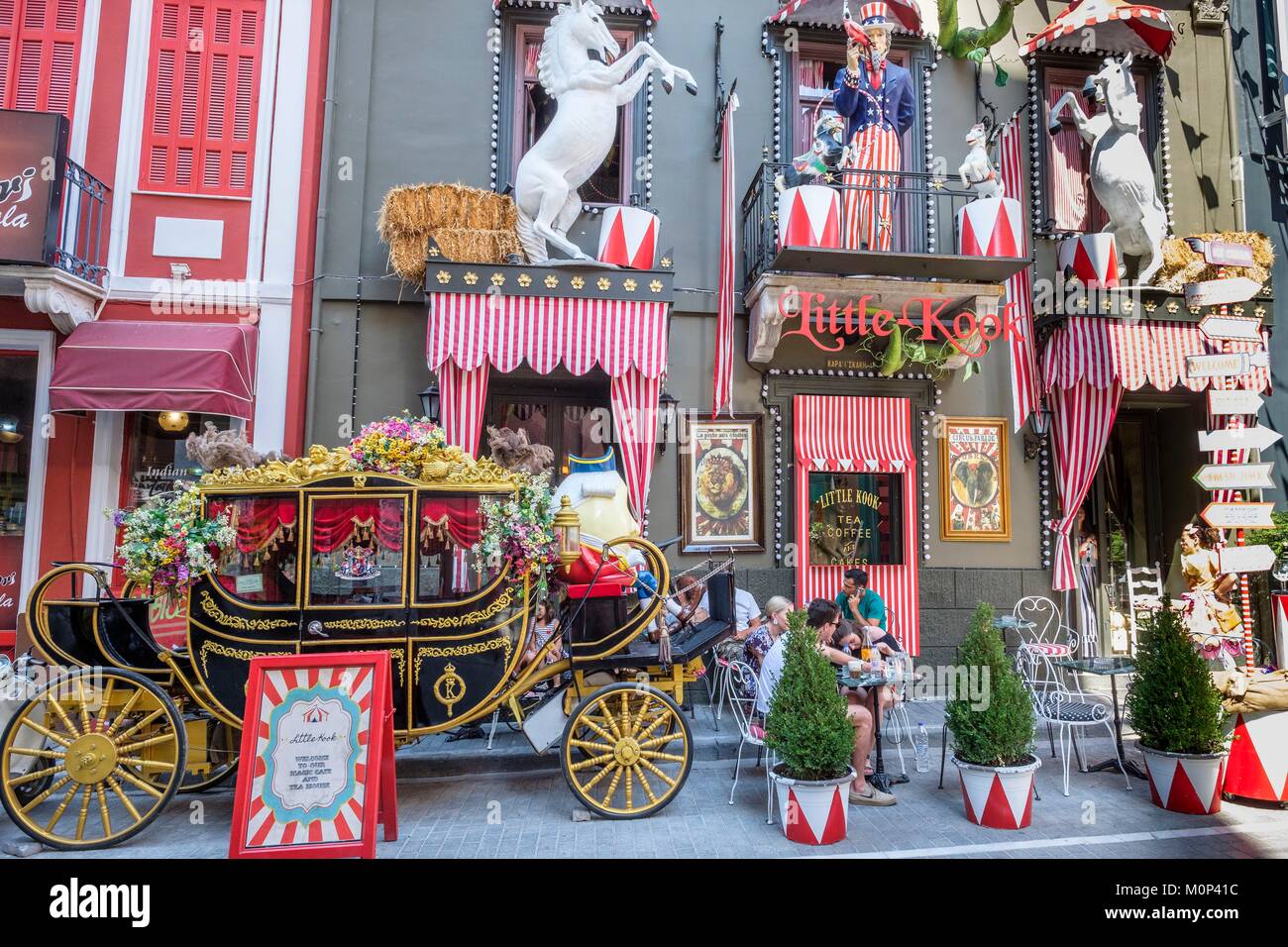 Geece,Athens,Psiri (ou Psyri) district,Little Cook retsaurant in ...
