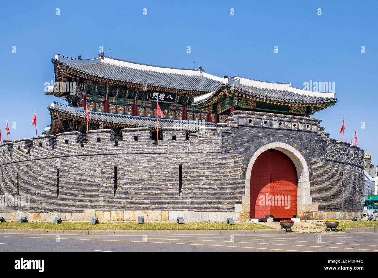 South Korea,Gyeonggi province,Suwon,Hwaseong fortress listed as World ...