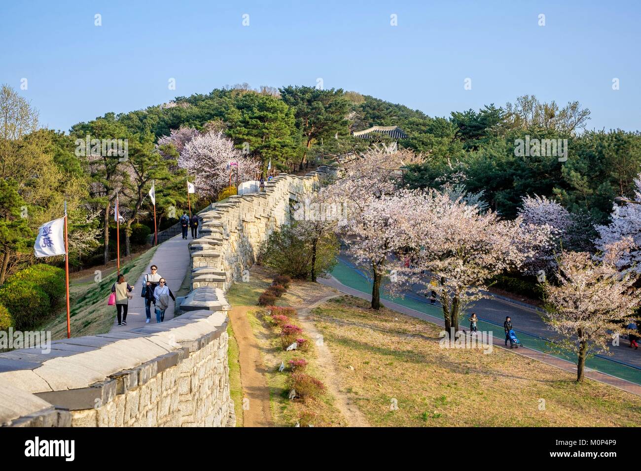 South Korea,Gyeonggi province,Suwon,Hwaseong fortress listed as World ...