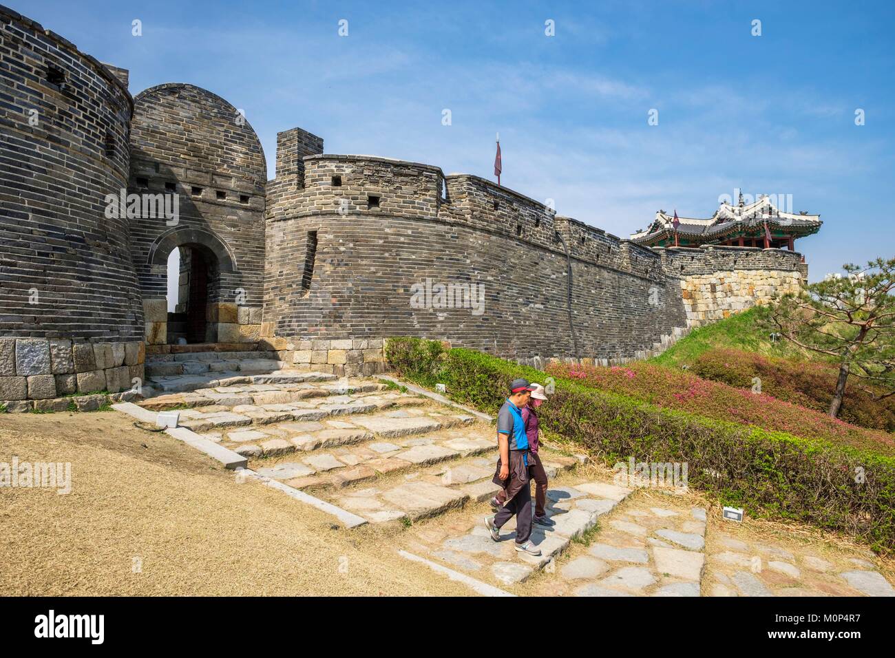 South Korea,Gyeonggi province,Suwon,Hwaseong fortress listed as World ...