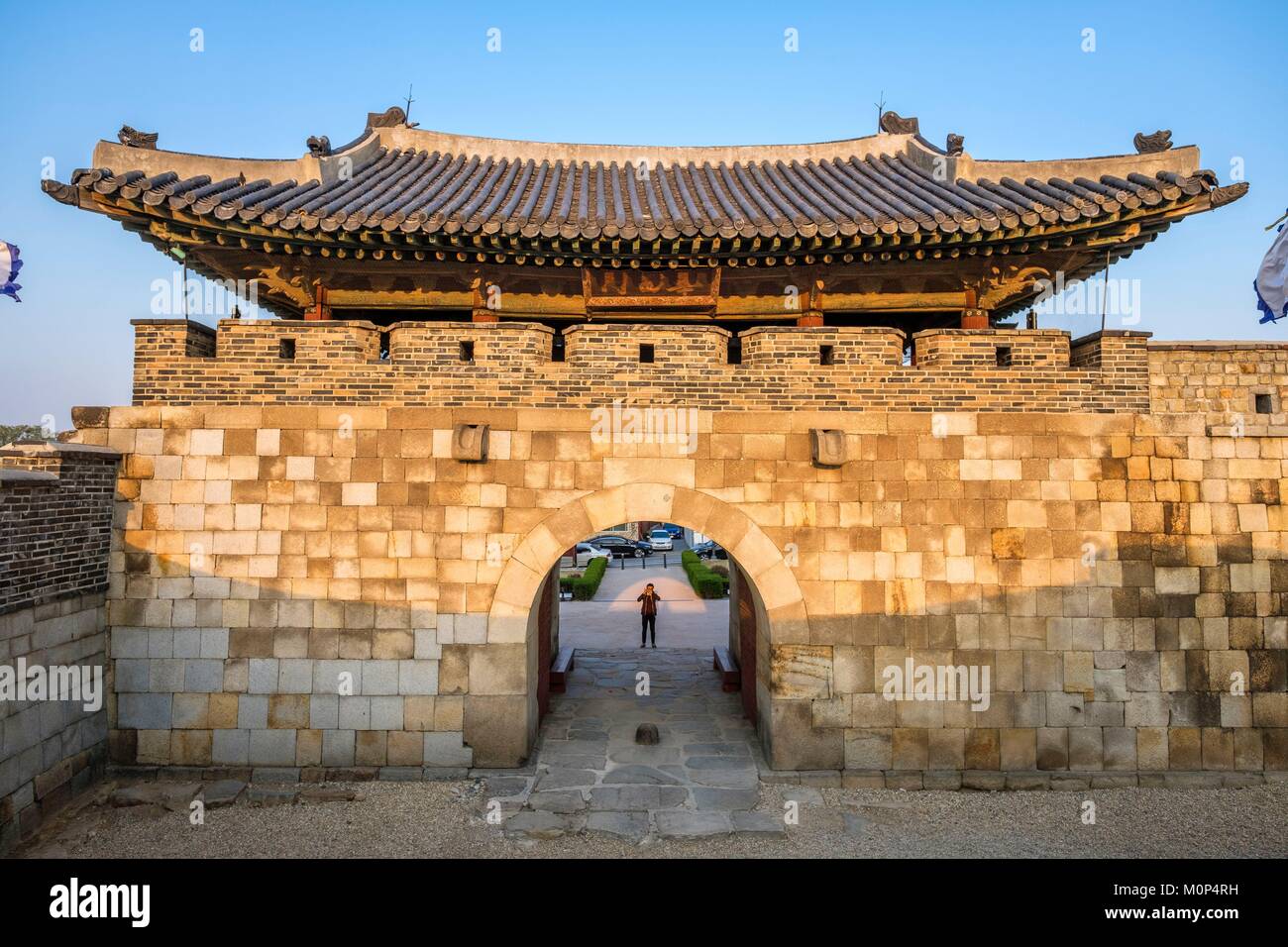 South Korea,Gyeonggi province,Suwon,Hwaseong fortress listed as World ...