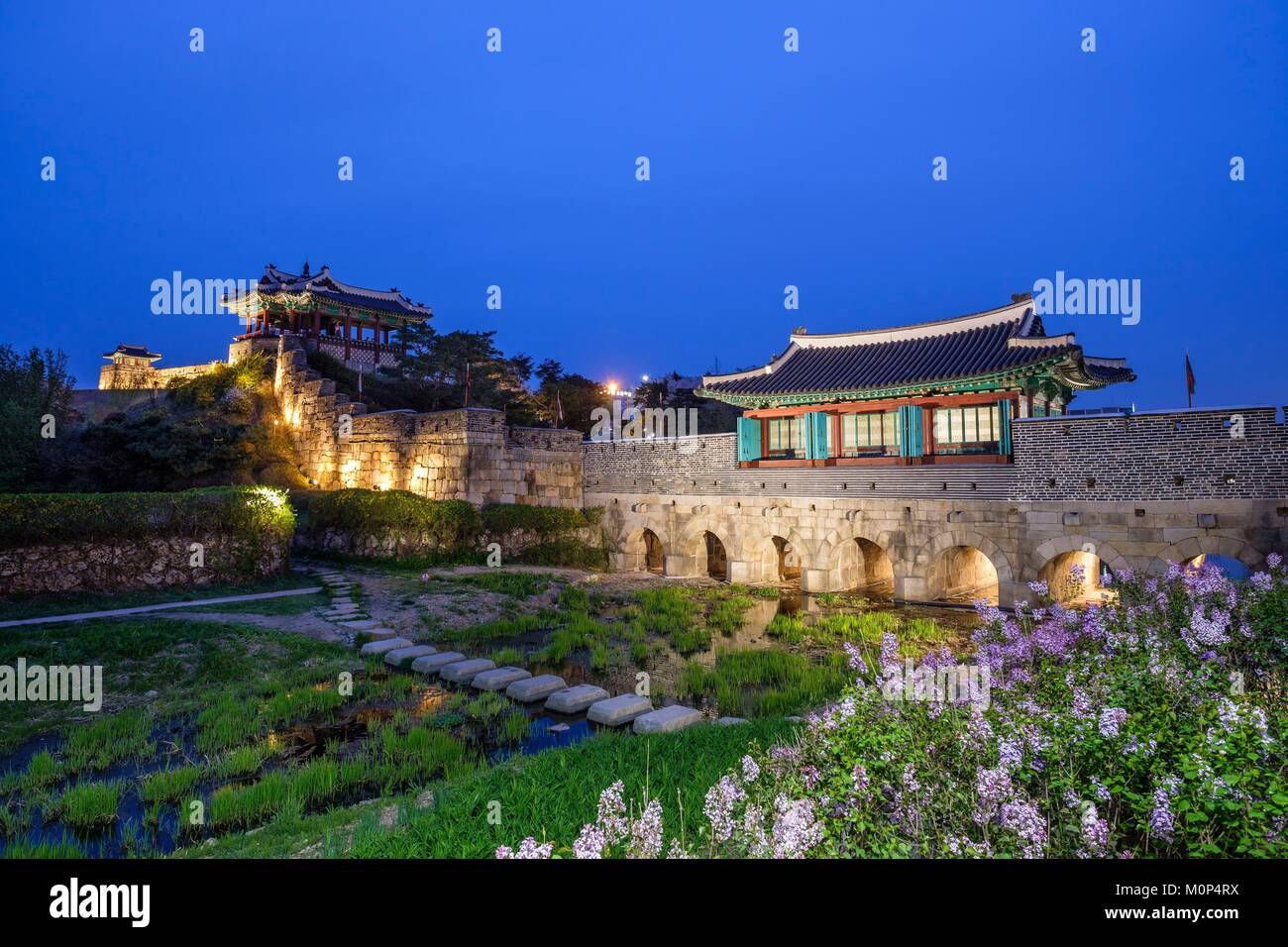 South Korea,Gyeonggi province,Suwon,Hwaseong fortress listed as World ...