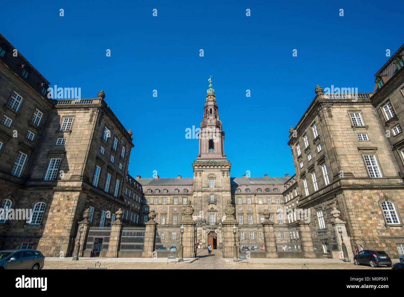 Denmark,Zealand,Copenhagen,Slotsholmen district,Christianborg Slot,seat ...