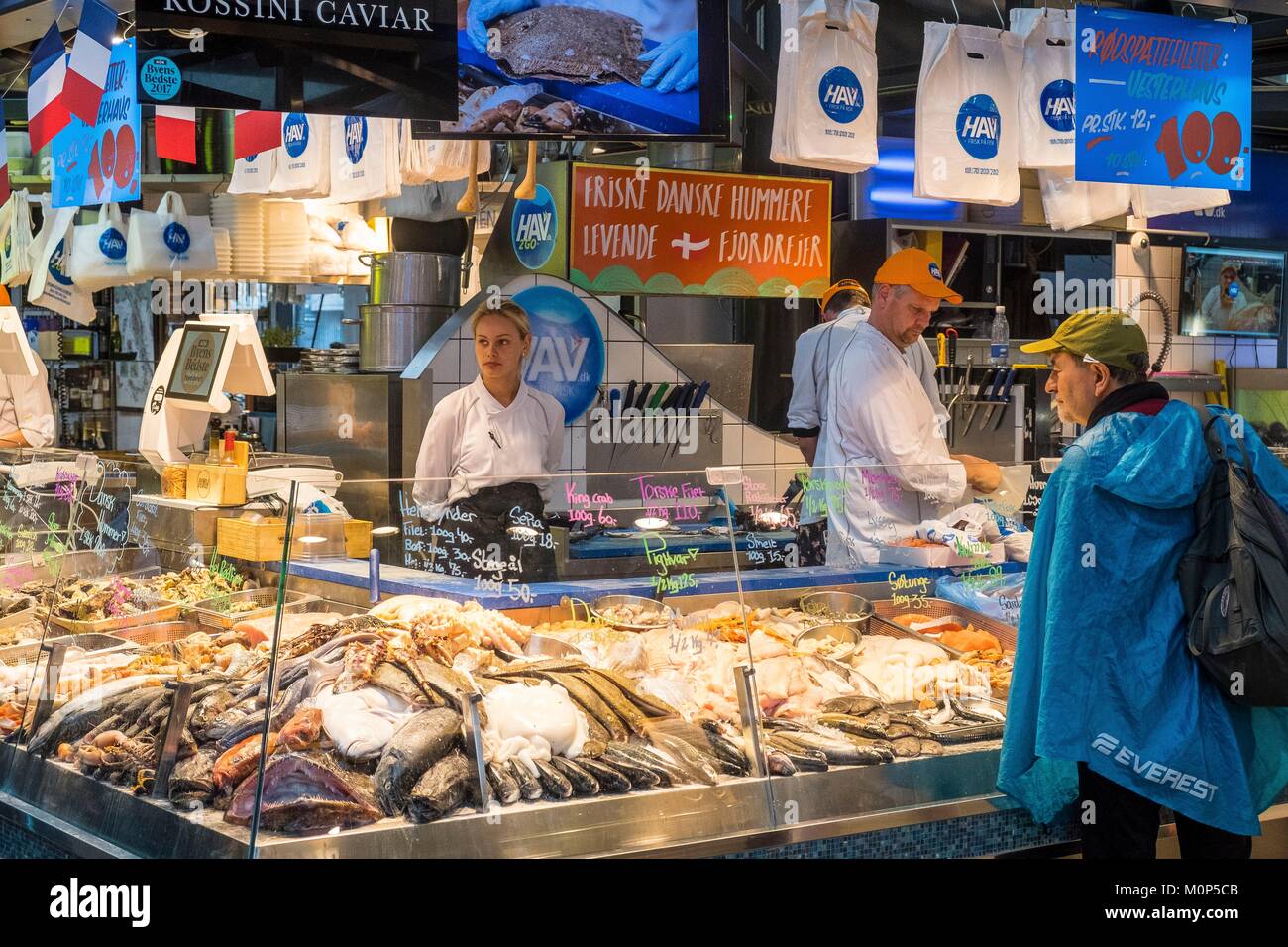 Fish market copenhagen hi-res stock photography and images - Alamy