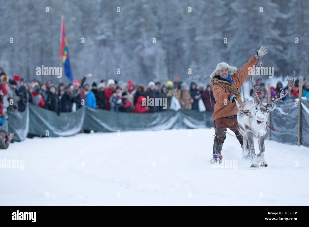 Sami people demonstration hi-res stock photography and images - Alamy