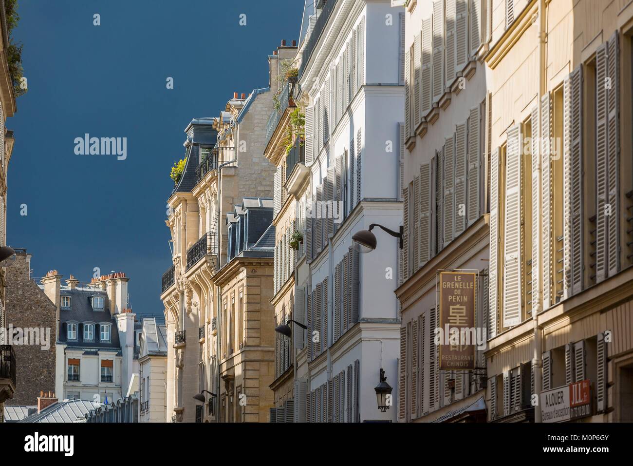 France,Paris,Rue de Grenelle Stock Photo - Alamy