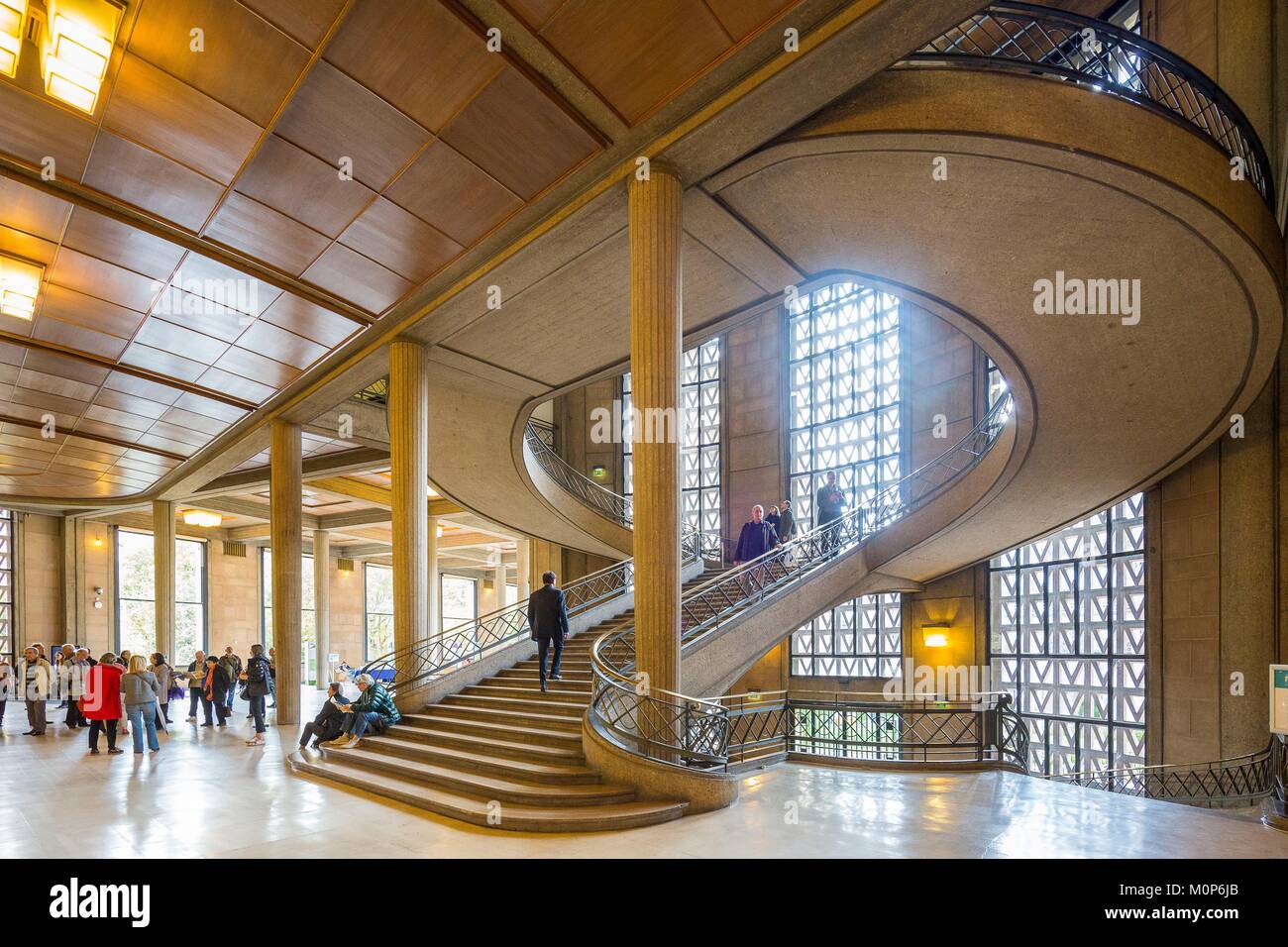 France,Paris,Heritage Days 2017,the Palais d'Iena designed by the ...