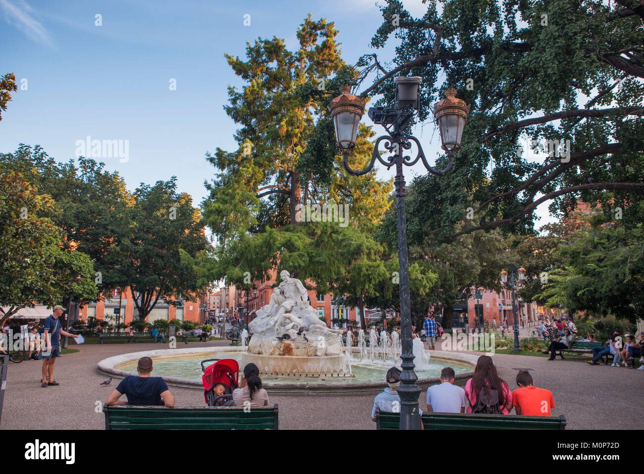 France,Haute Garonne,Toulouse,Wilson square Stock Photo - Alamy