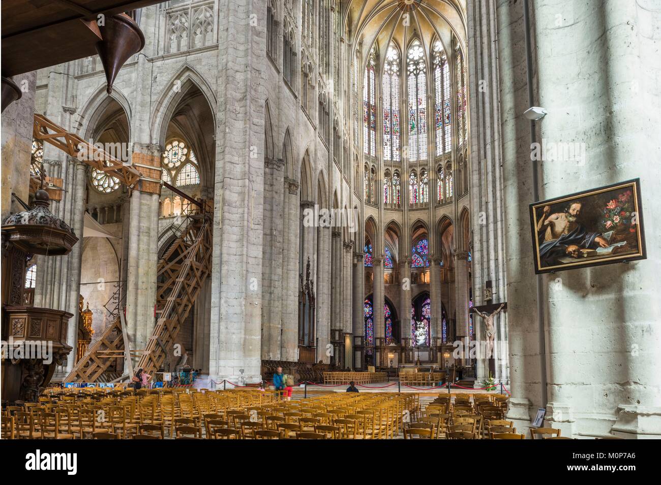 France,Oise,Beauvais,Saint-Pierre de Beauvais cathedral built between ...