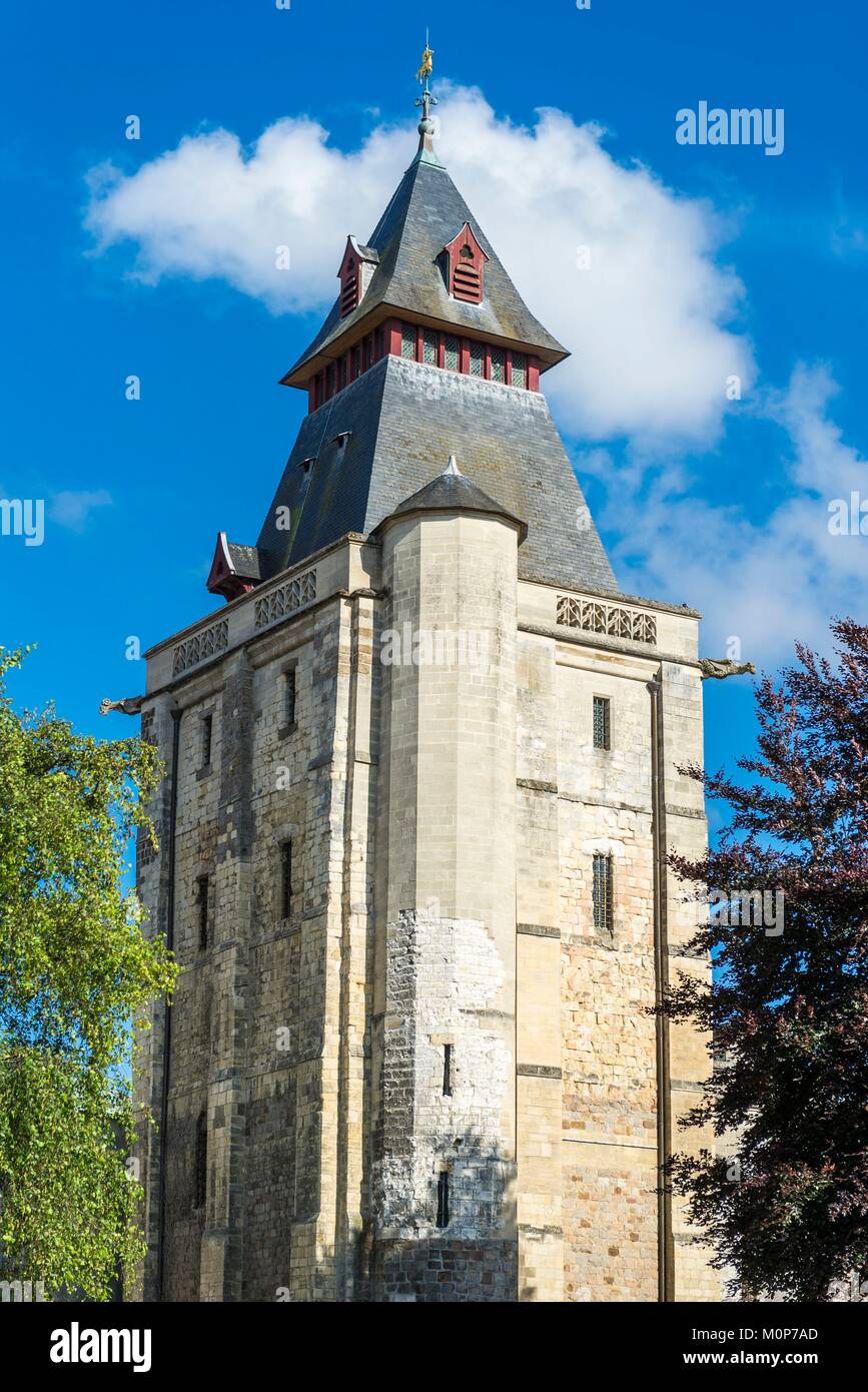 France,Somme,Abbeville,the belfry built in 1902 is a UNESCO World ...