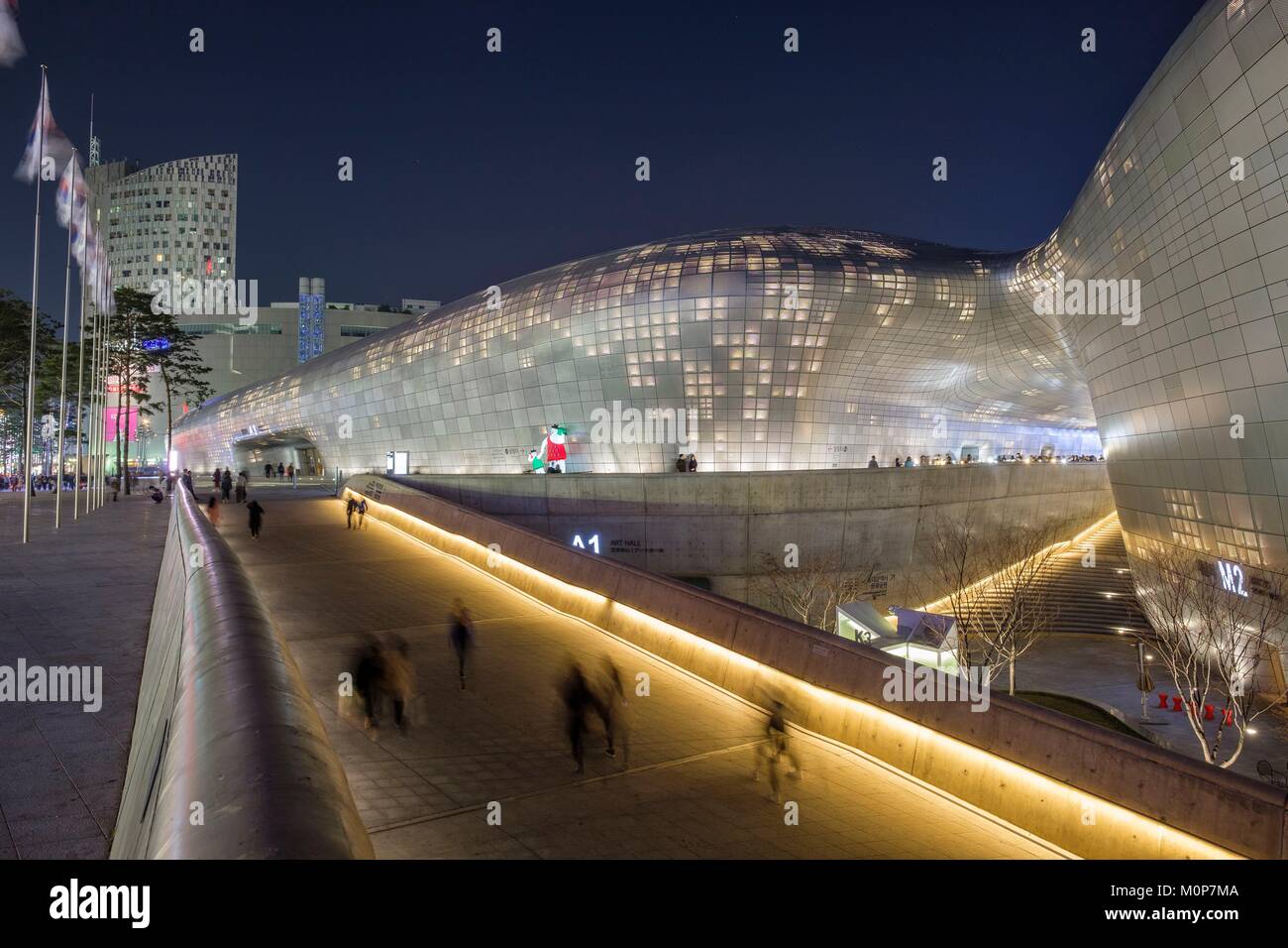 South Korea,Seoul,Jung-gu district,the Dongdaemun Design Plaza,also ...