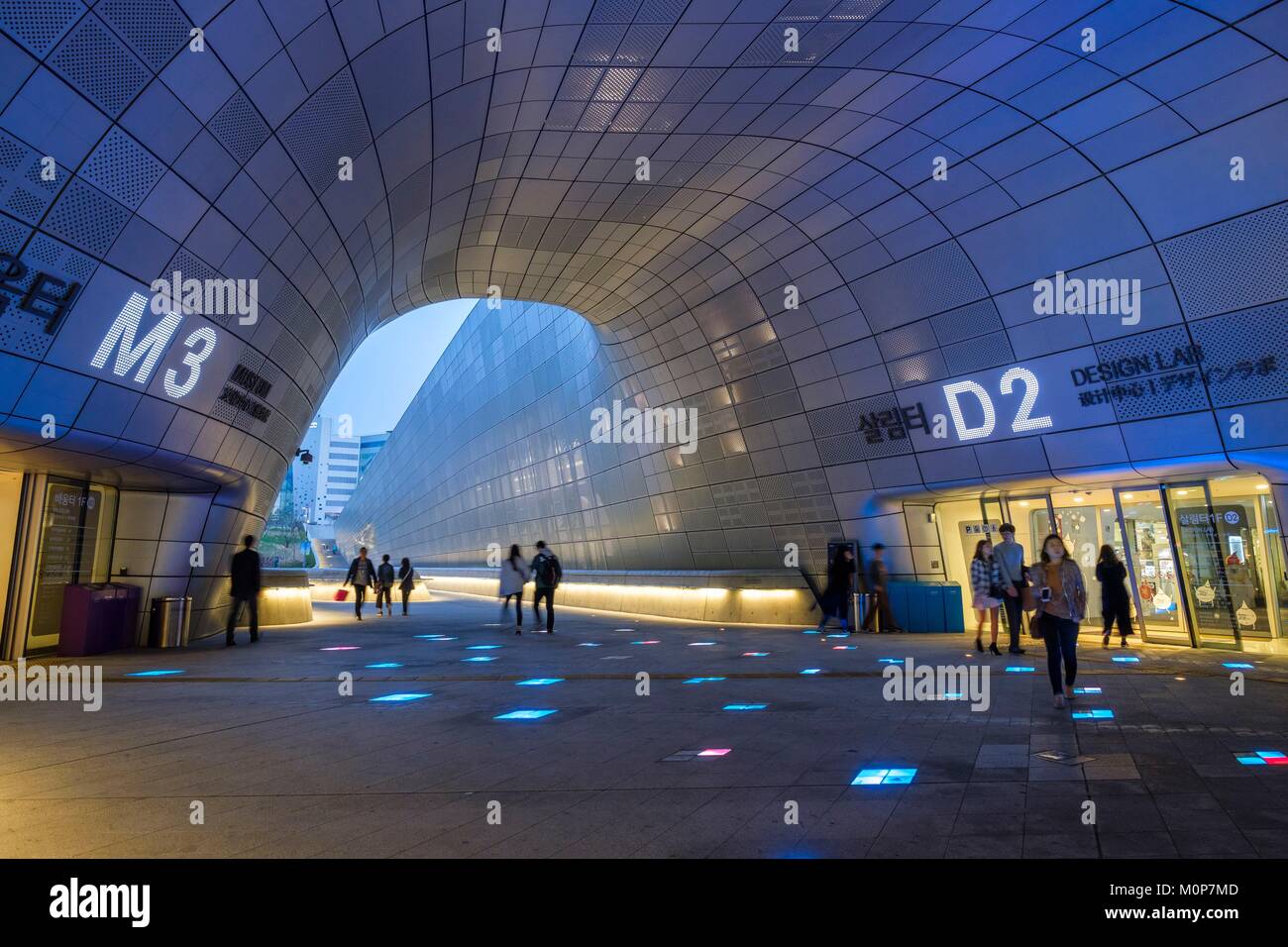 South Korea,Seoul,Jung-gu district,the Dongdaemun Design Plaza,also ...