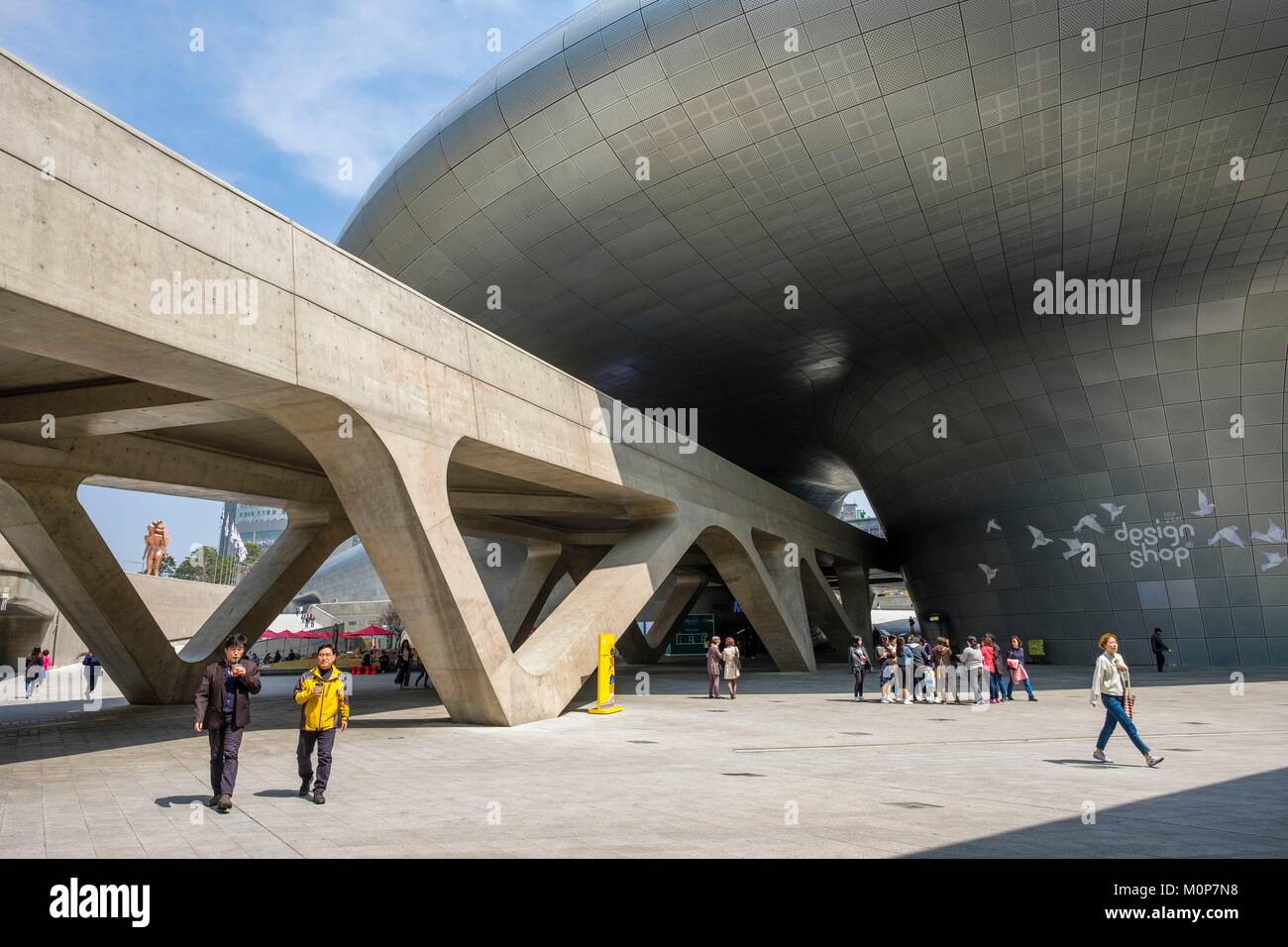 South Korea,Seoul,Jung-gu district,the Dongdaemun Design Plaza,also ...