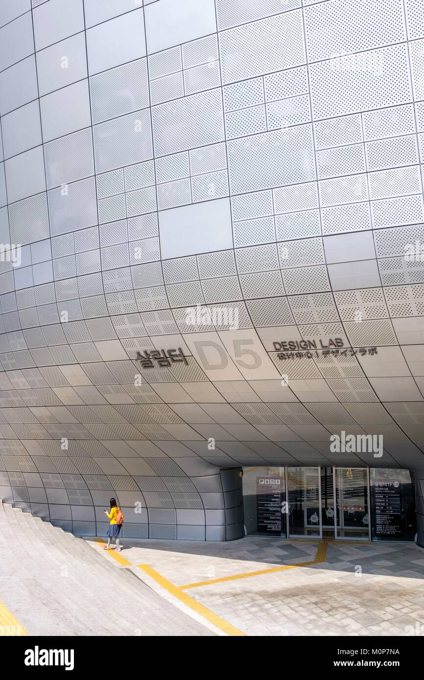 South Korea,Seoul,Jung-gu district,the Dongdaemun Design Plaza,also ...