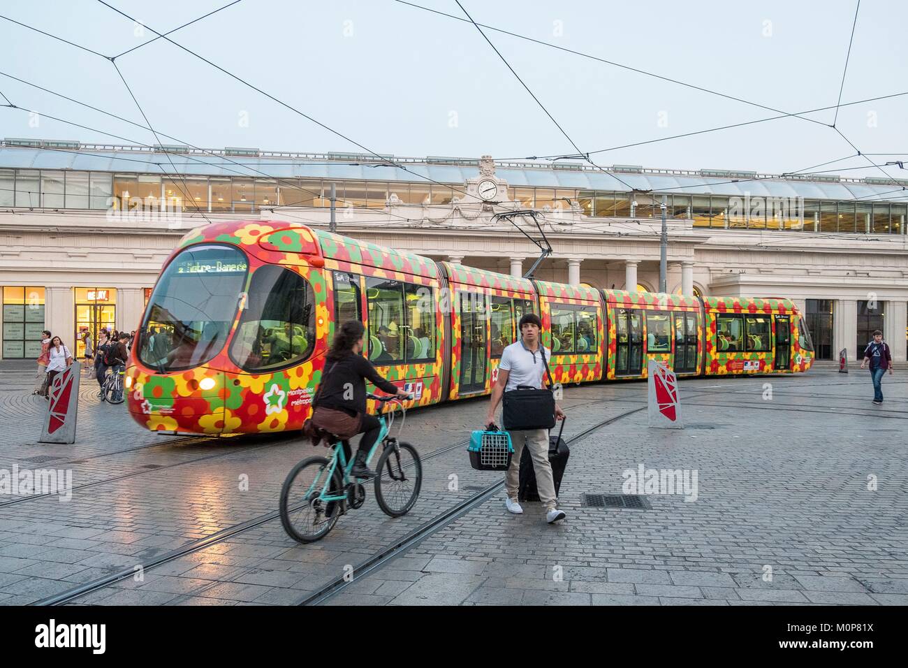 France,Herault,Montpellier,Train Station Montpellier Saint-Roch Stock ...