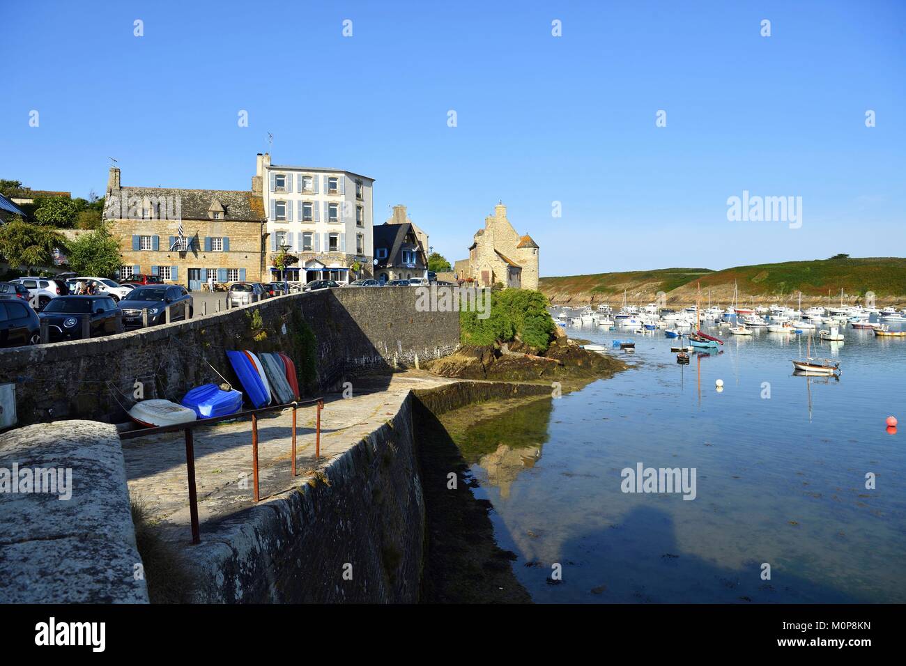 France,Finistere,Iroise sea,Armorique Regional natural park,Le Conquet ...