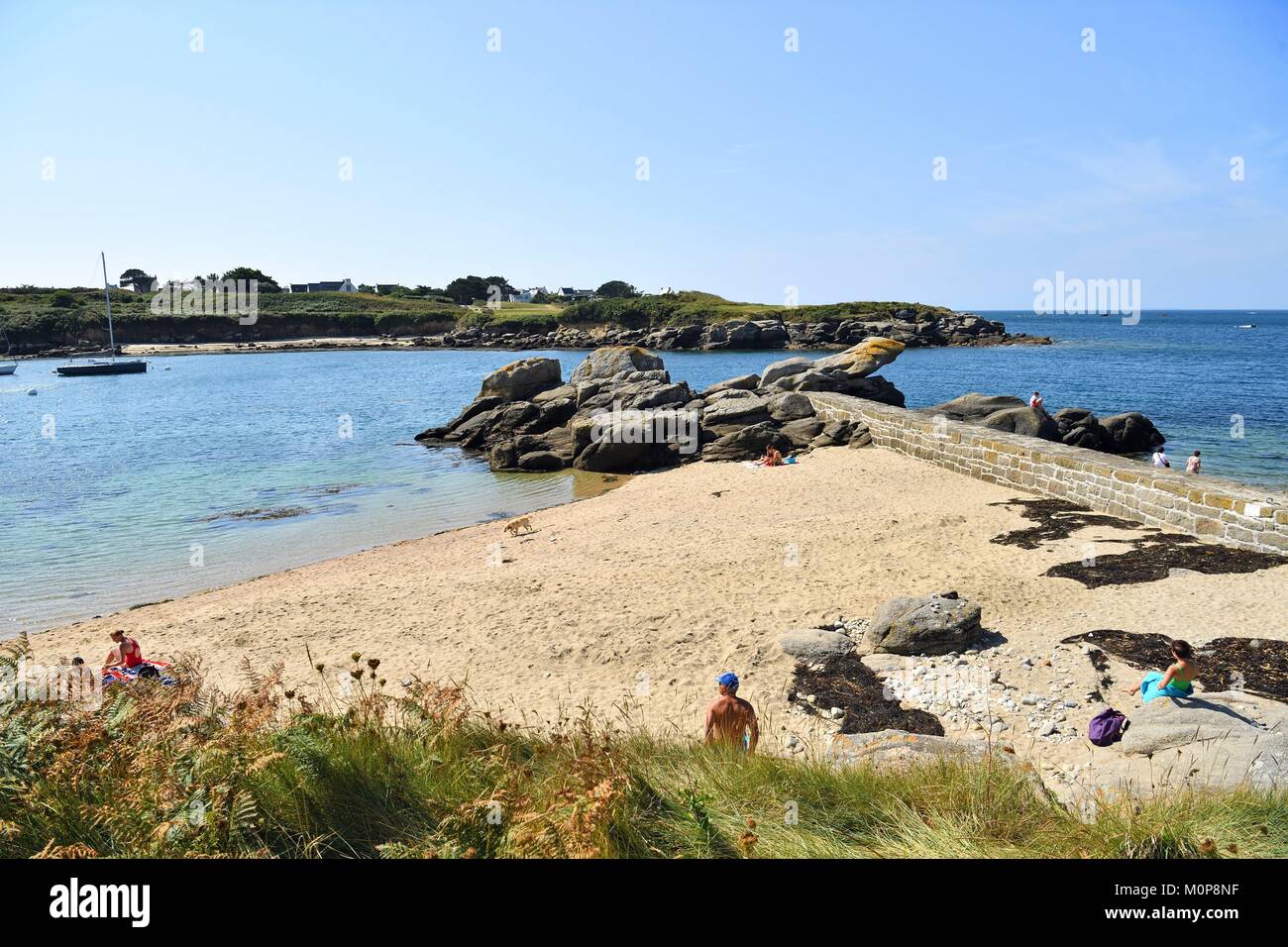 France,Finistere,Iroise sea,Porspoder,Port Melon Stock Photo - Alamy