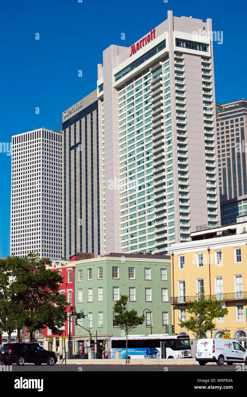 United States,Louisiana,New Orleans,French Quarter,Decatur Street Stock ...