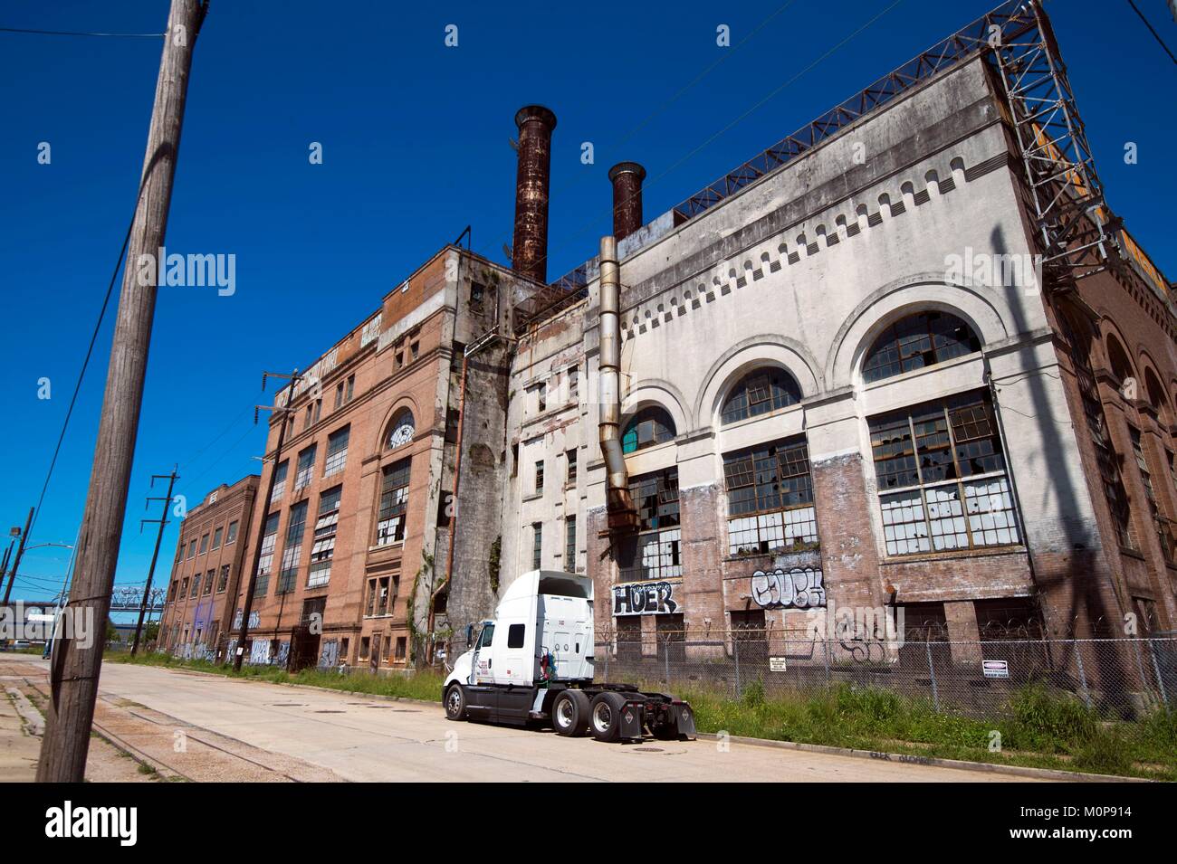 United States,Louisiana,New Orleans,the Irish Channel district Stock ...