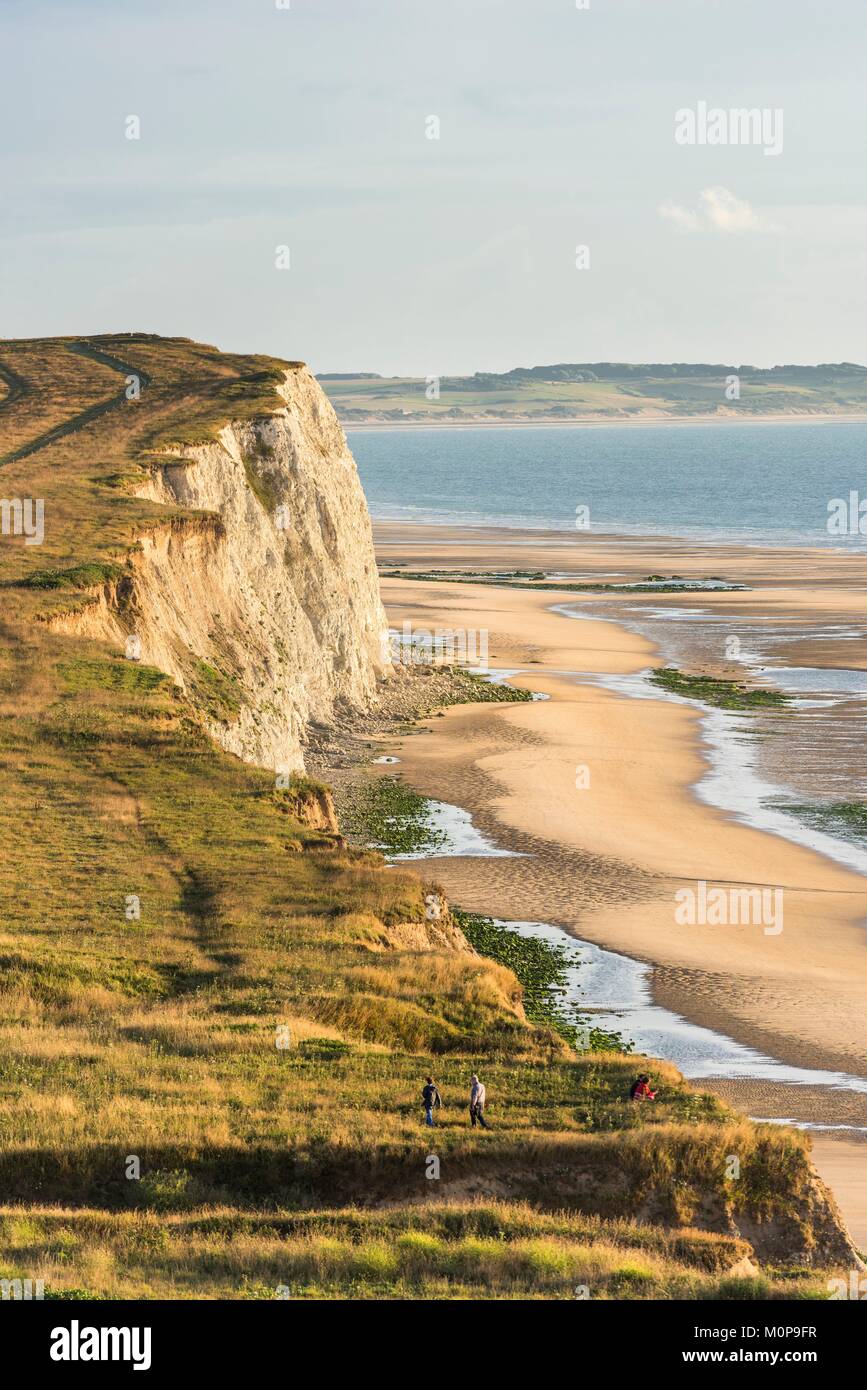 France,Pas-de-Calais,Opale Coast,Escalles,Cap Blanc Nez is part of ...