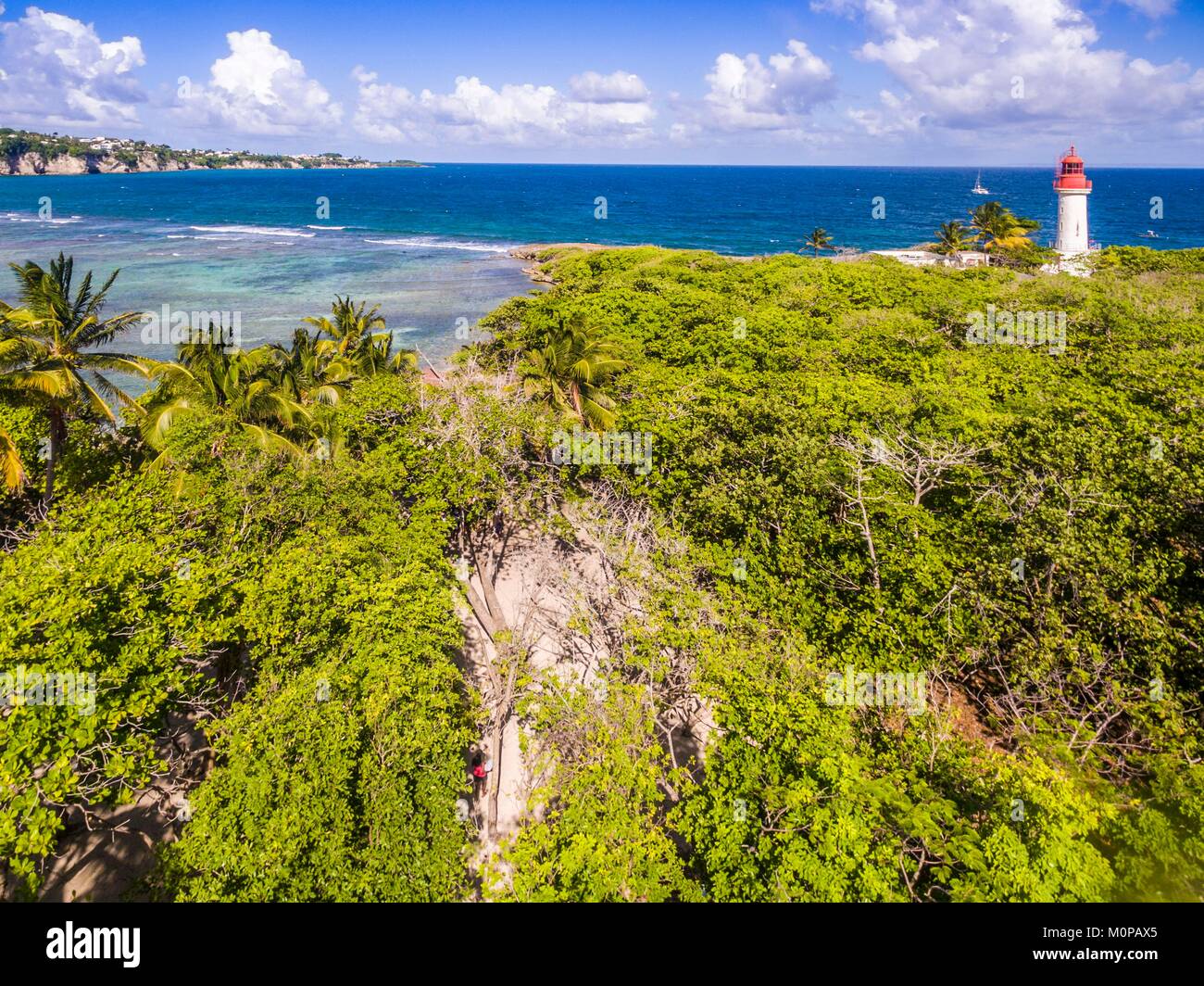 Guadeloupe island gosier island aerial hi-res stock photography and ...