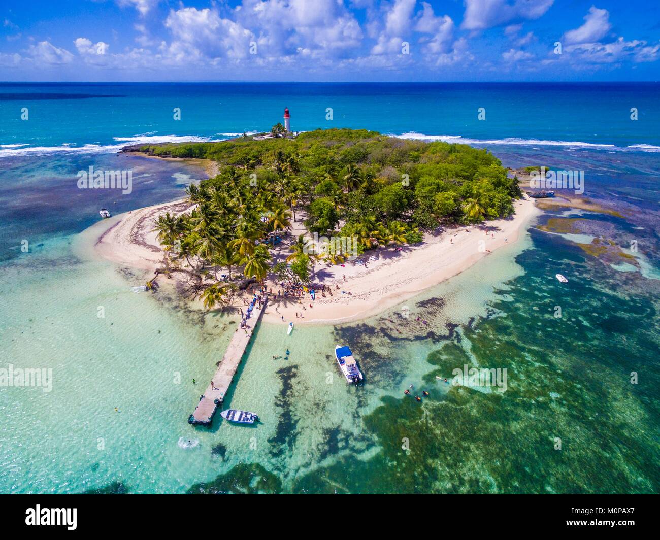 Guadeloupe island gosier island aerial hi-res stock photography and ...