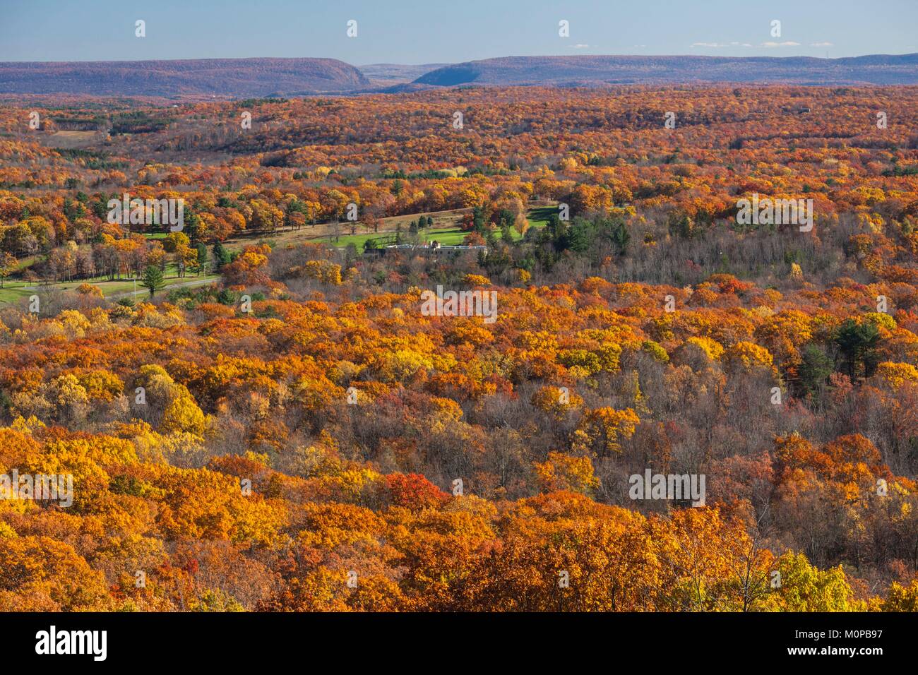 United States,Pennsylvania,Pocono Mountains,Mt. Pocono,view from Pocono ...