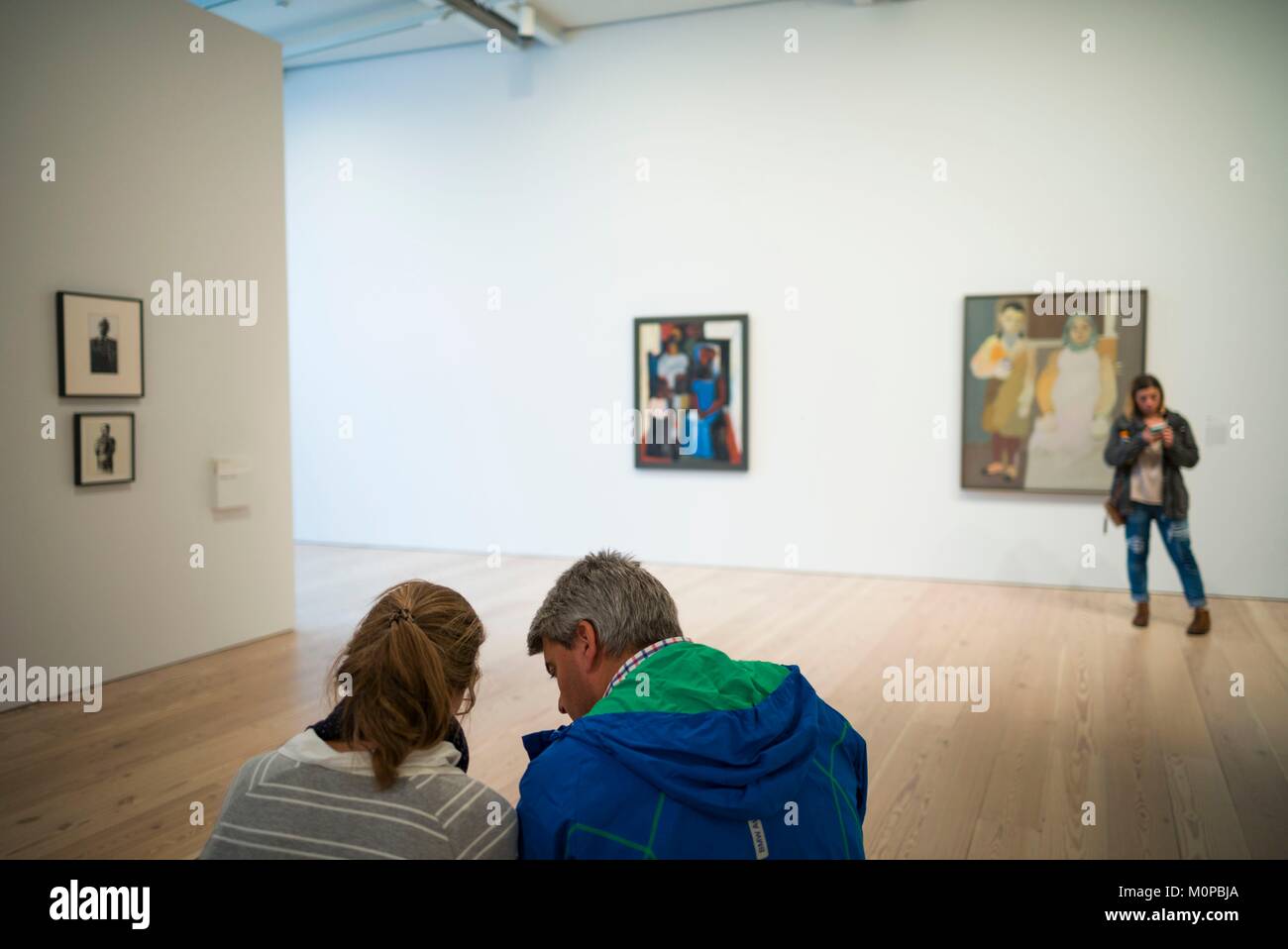 The whitney museum interior hi-res stock photography and images - Alamy