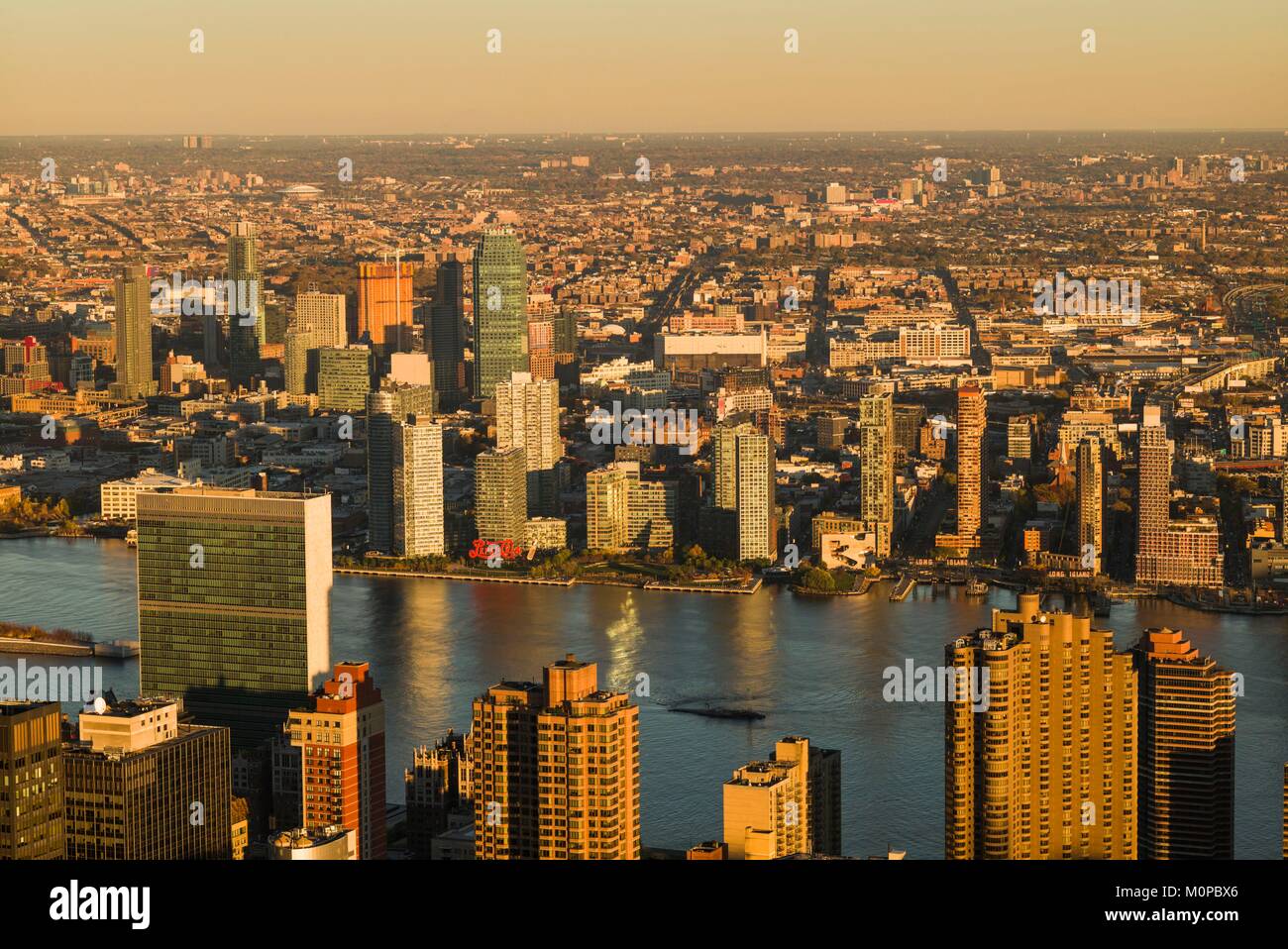 Elevated view east side hi-res stock photography and images - Alamy