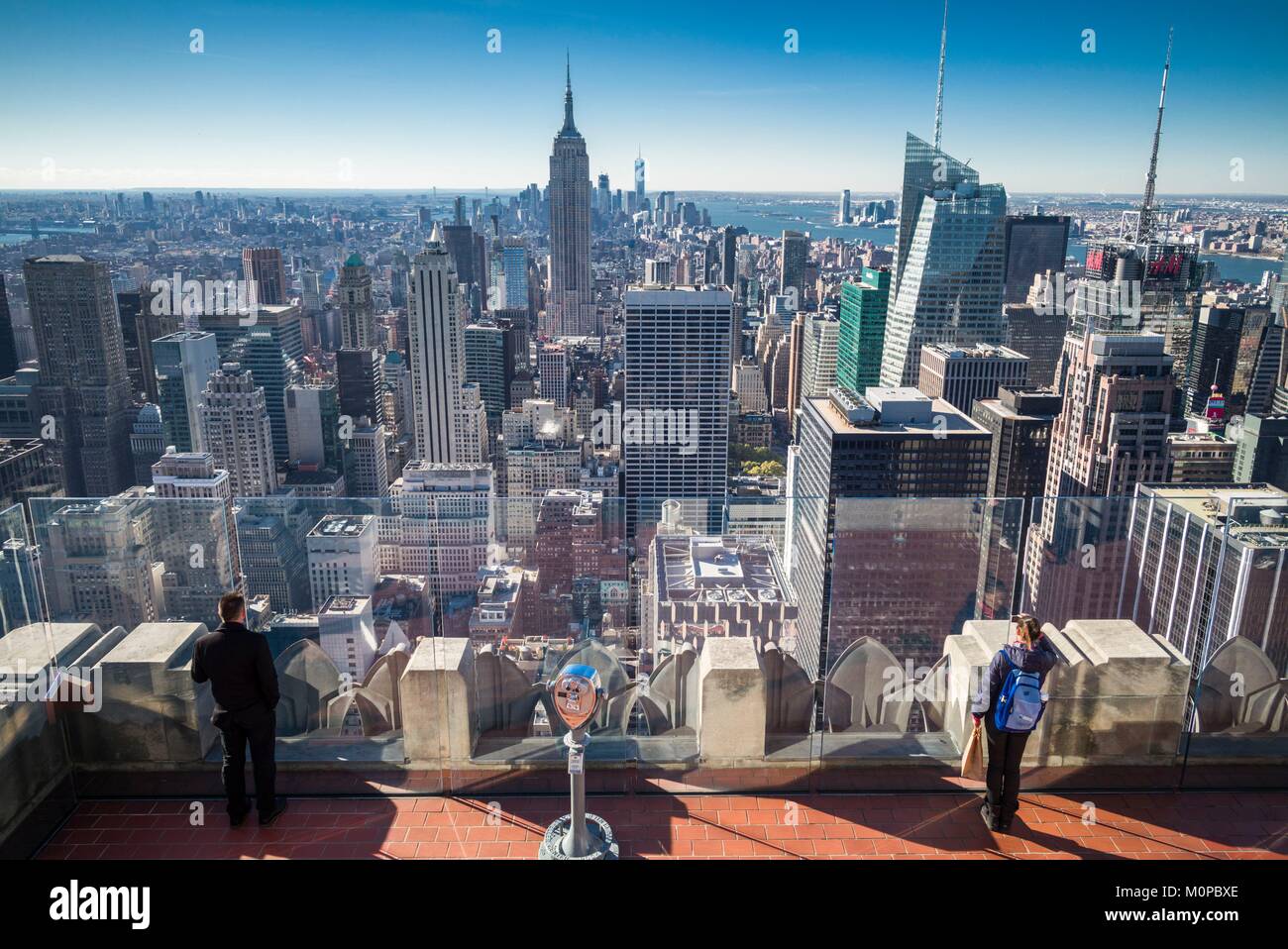 Rooftop building manhattan hi-res stock photography and images - Alamy