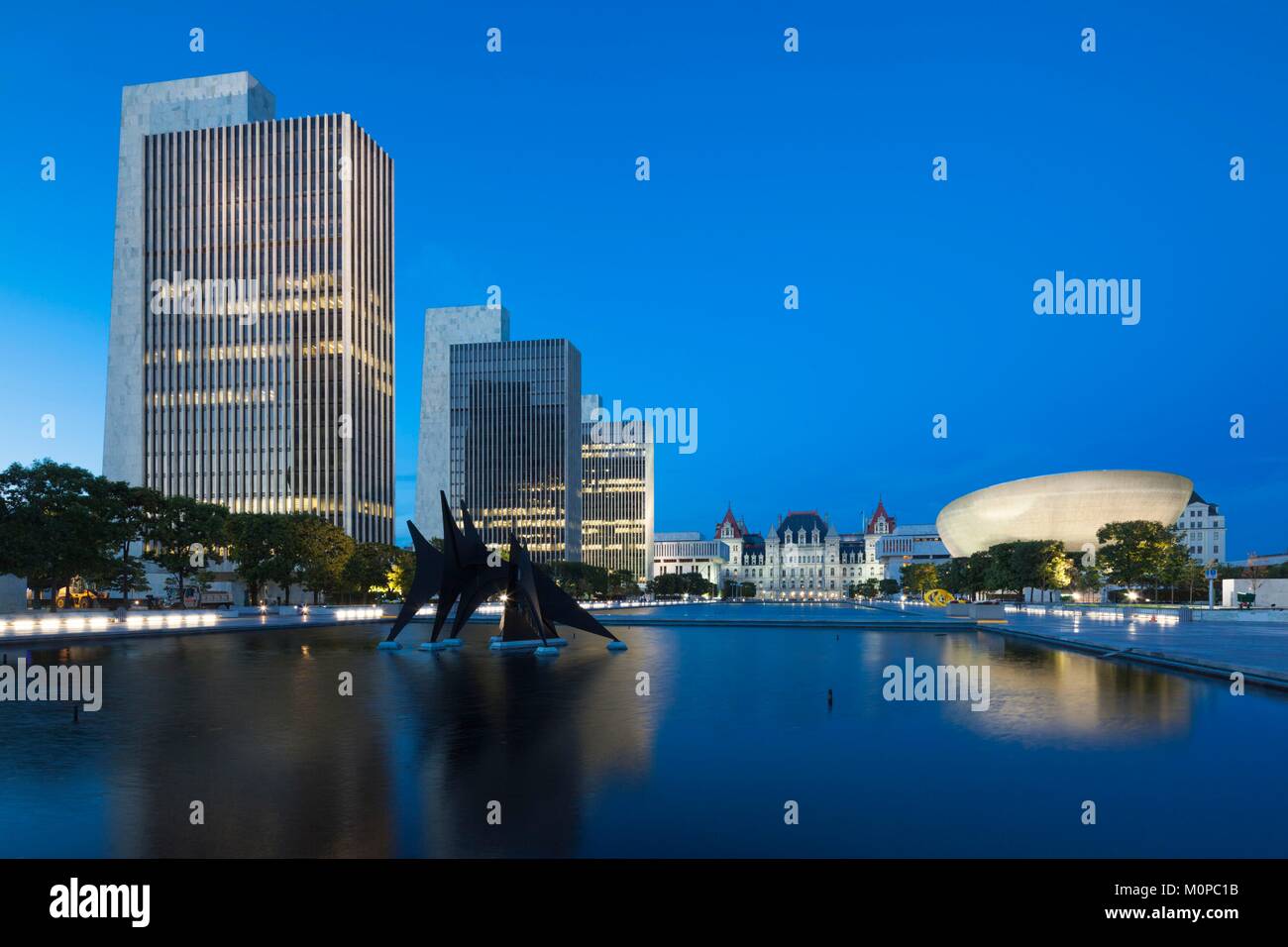 United States,New York,Hudson Valley,Albany,New York State Capitol ...