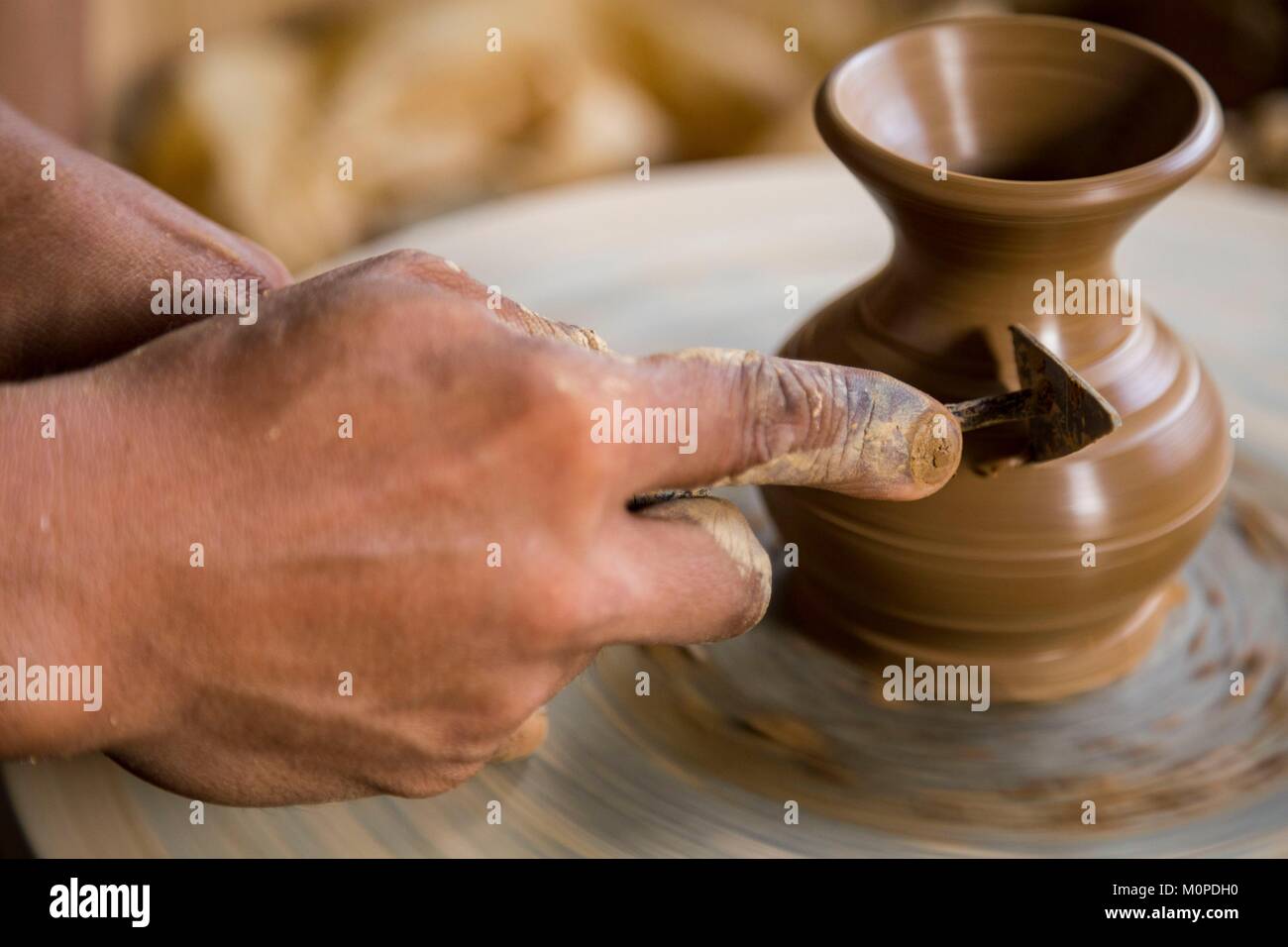 Philippines,Luzon,Albay Province,Tiwi,ceramic fabric Stock Photo - Alamy