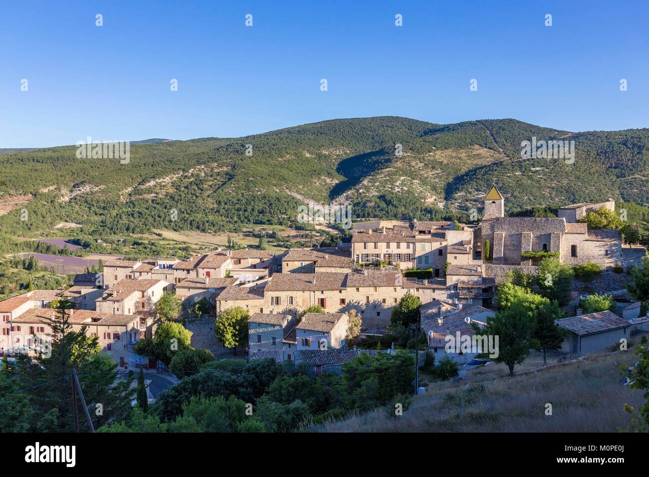 France,Vaucluse,Aurel,the village and its historic center Stock Photo ...