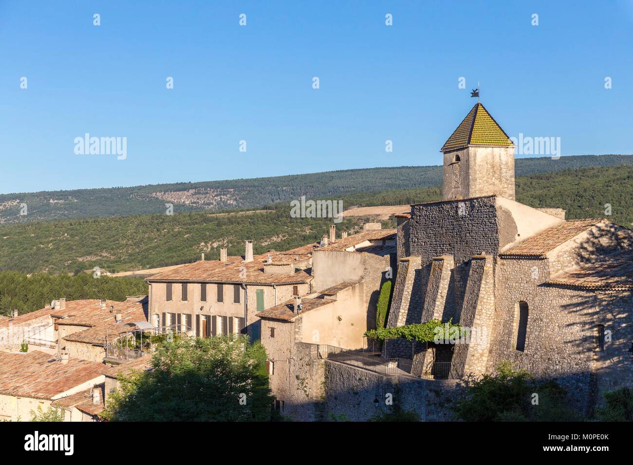 France,Vaucluse,Aurel,the village and its historic center Stock Photo ...