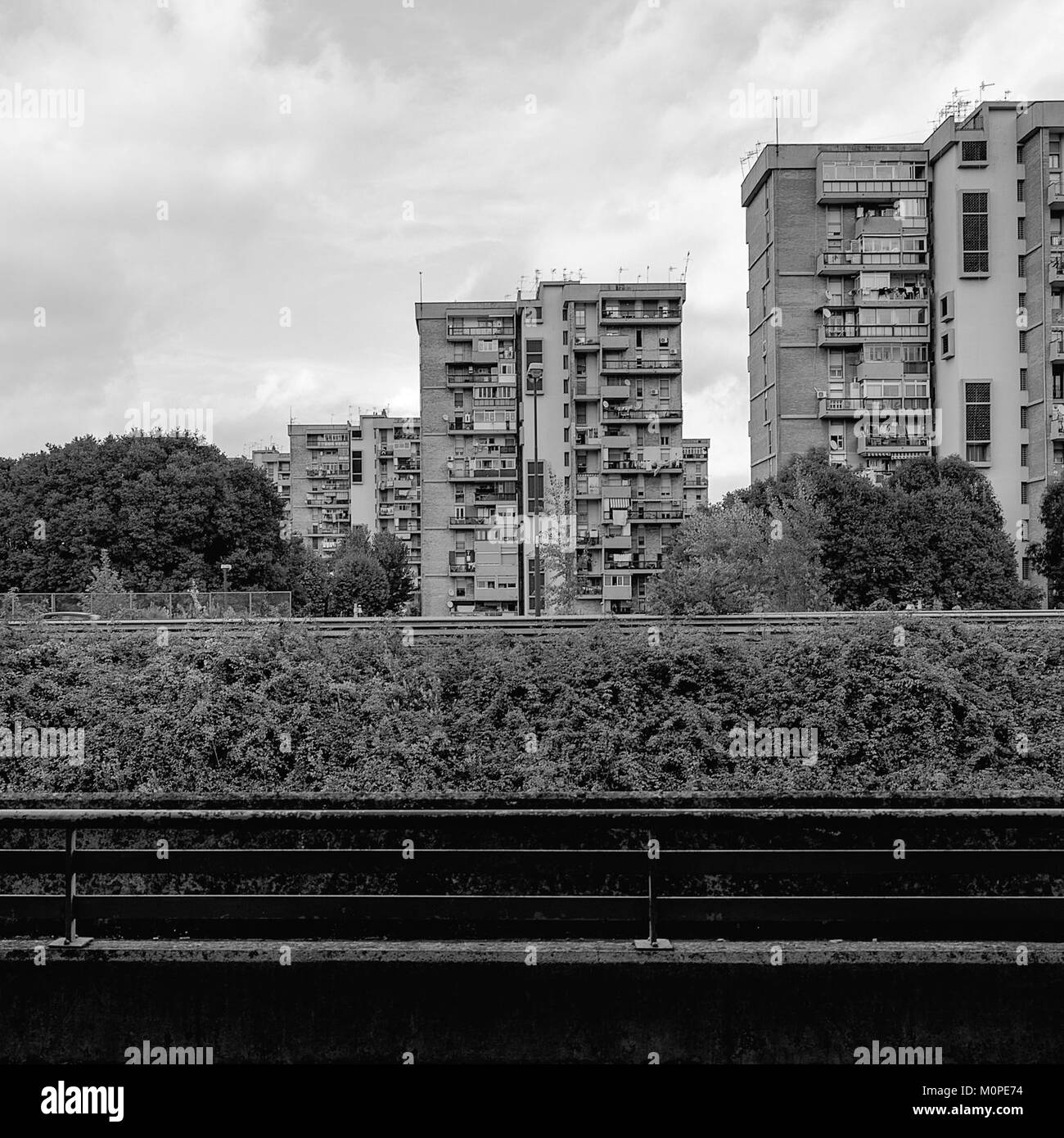 Housing for the public Black and White Stock Photos & Images - Alamy