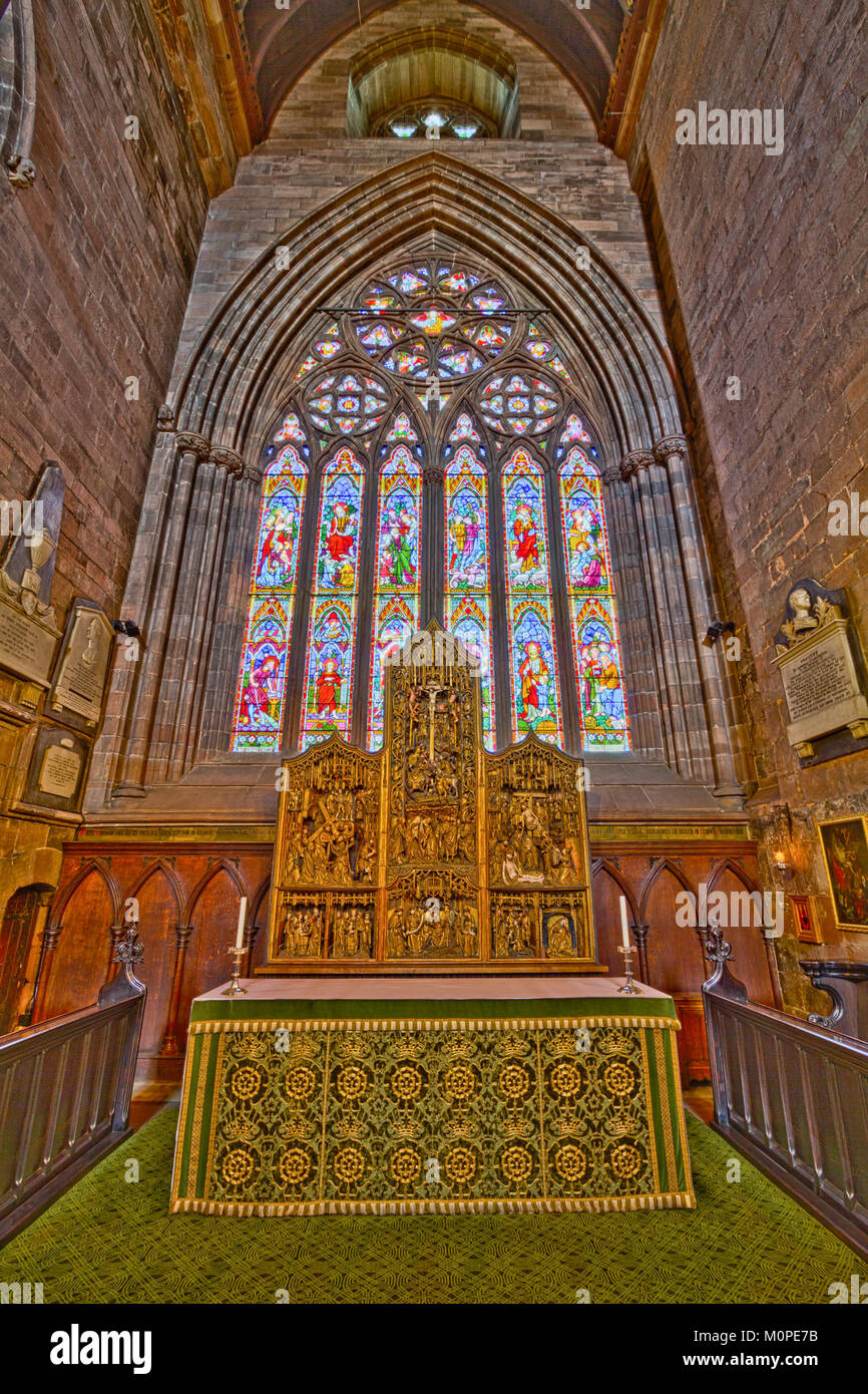 Carlisle Cathedral is a historic site in England, known for its ...
