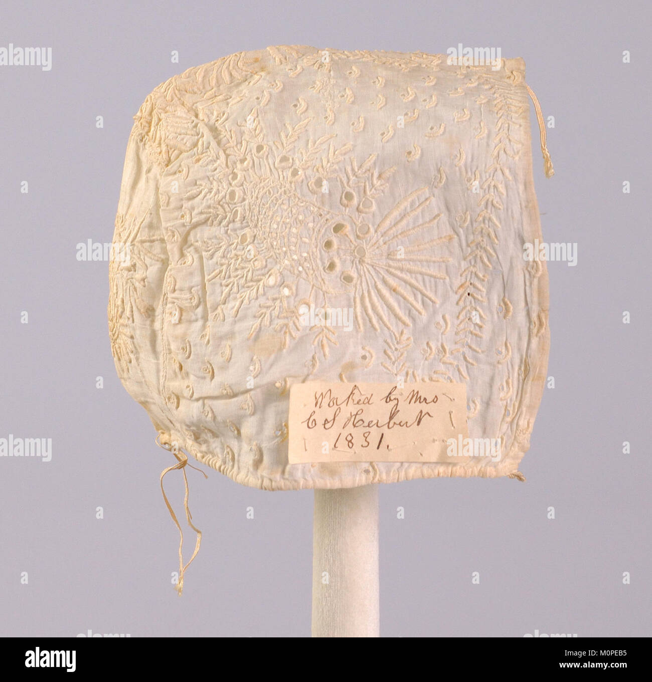 This cap, housed in the MET collection, represents a piece of fashion ...
